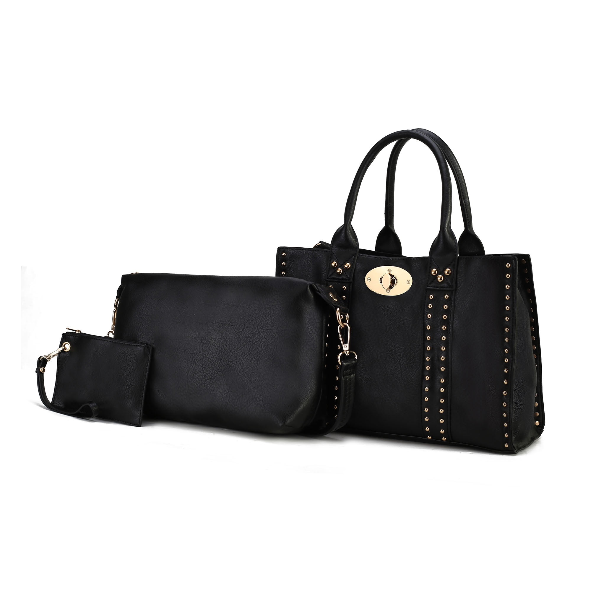 MKF Collection 3 Pieces Elissa Satchel Handbag, Pouch and Coin Purse by ...