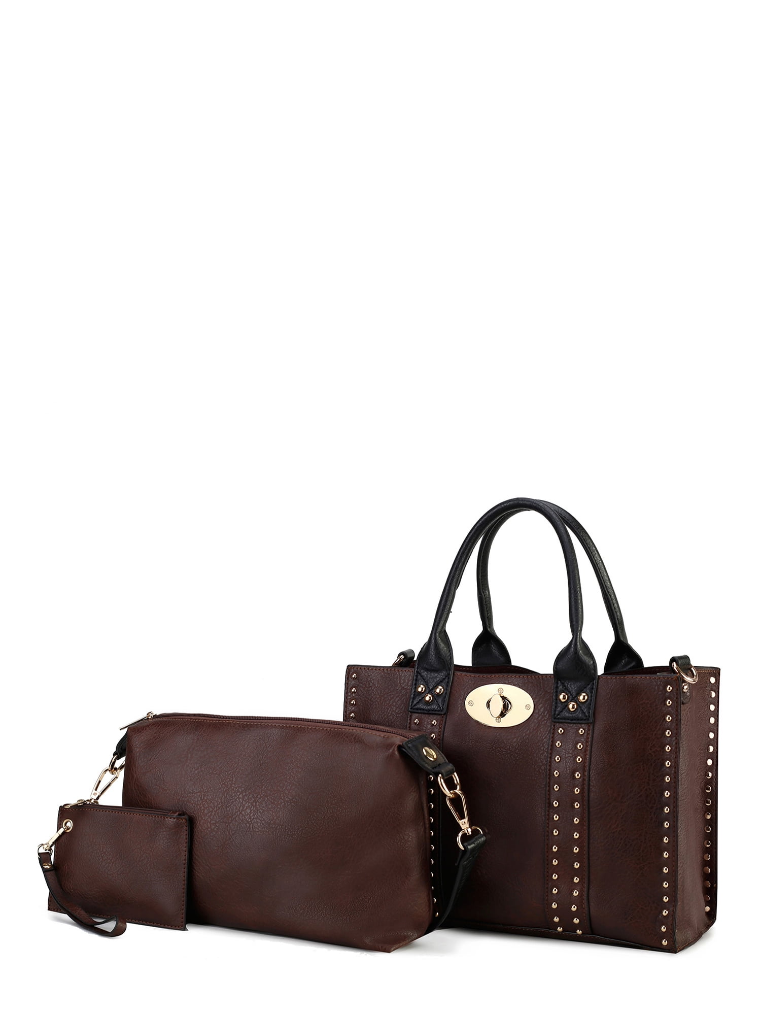 MKF Collection Women's Elissa Satchel Handbag with Pouch and Coin Purse ...