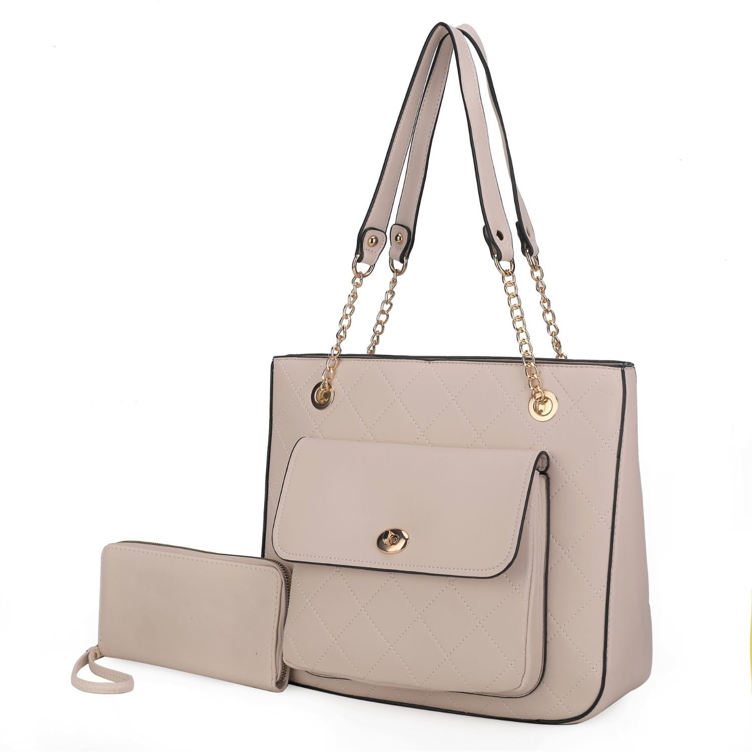 MKF Collection Women's Jenna Shoulder Handbag & Wallet 2-Piece Set ...