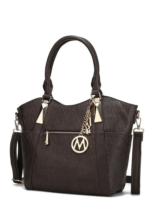 MKF Collection Phoebe Faux Crocodile-Embossed Vegan Leather Women's ...