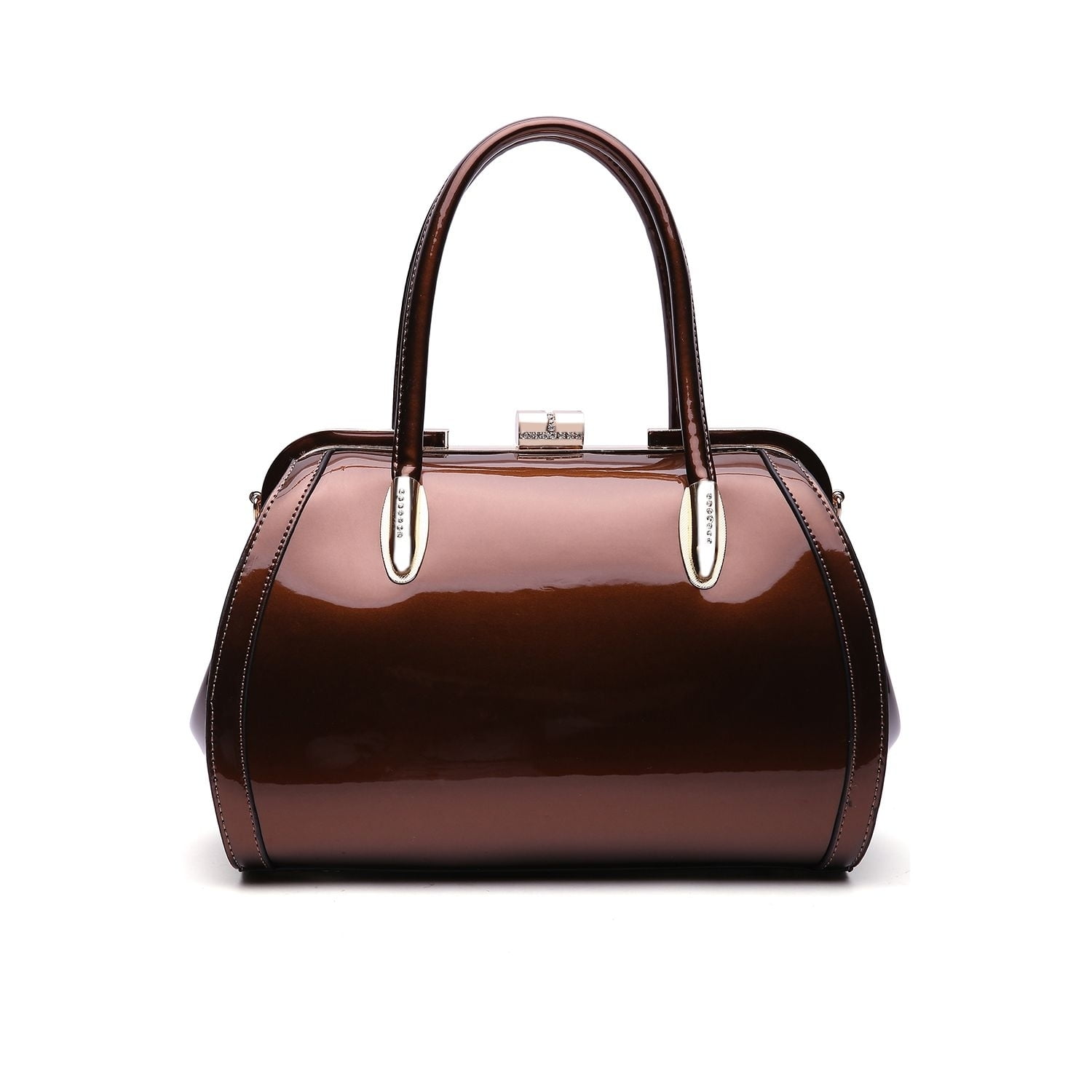MKF Collection Women's Marlene Patent Top Handle Satchel Handbag by Mia ...