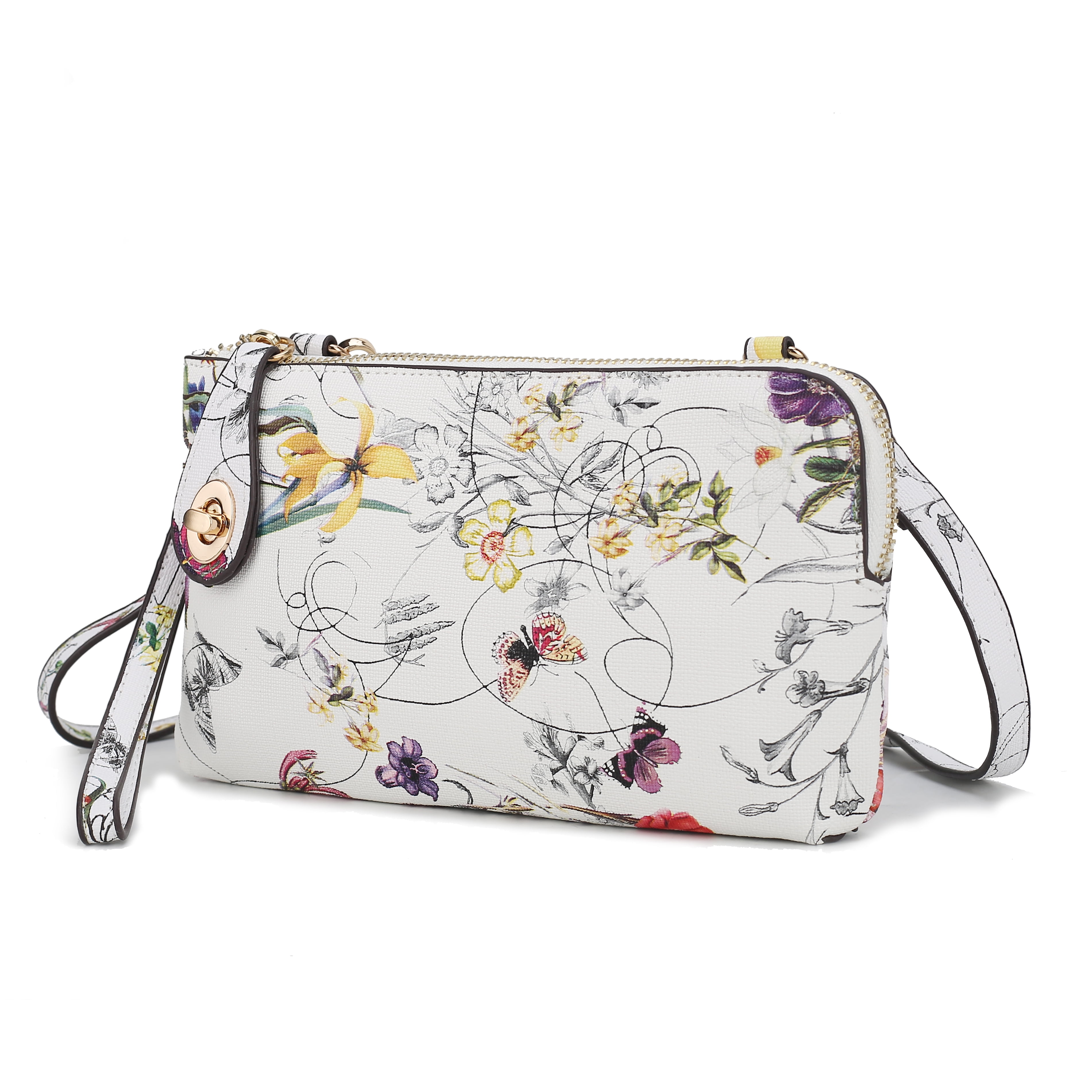 MKF Collection Women's Wristlet Wallet Bag, Crossbody Purse Handbag by ...