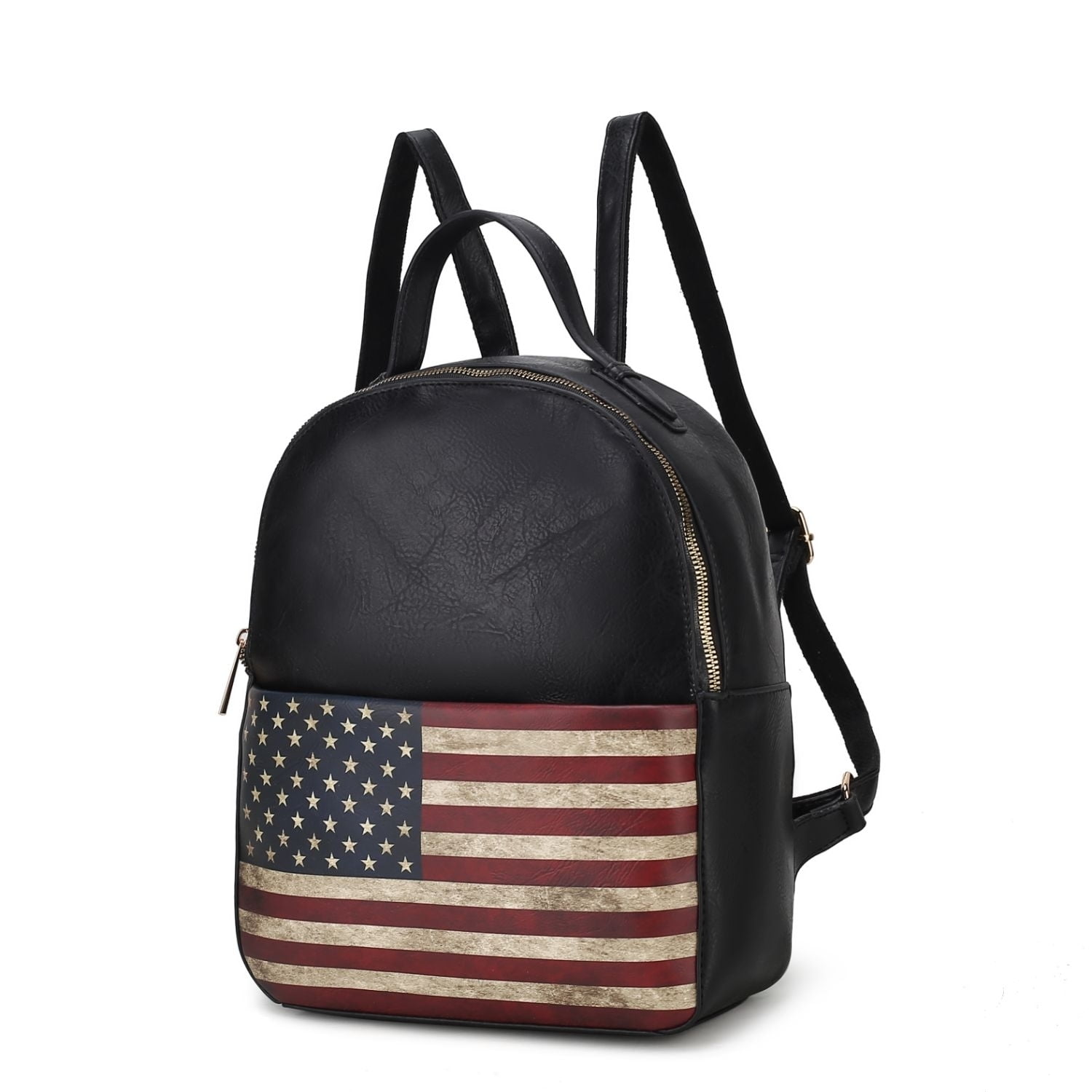 Briella Vegan Leather Women's FLAG Backpack - Walmart.com