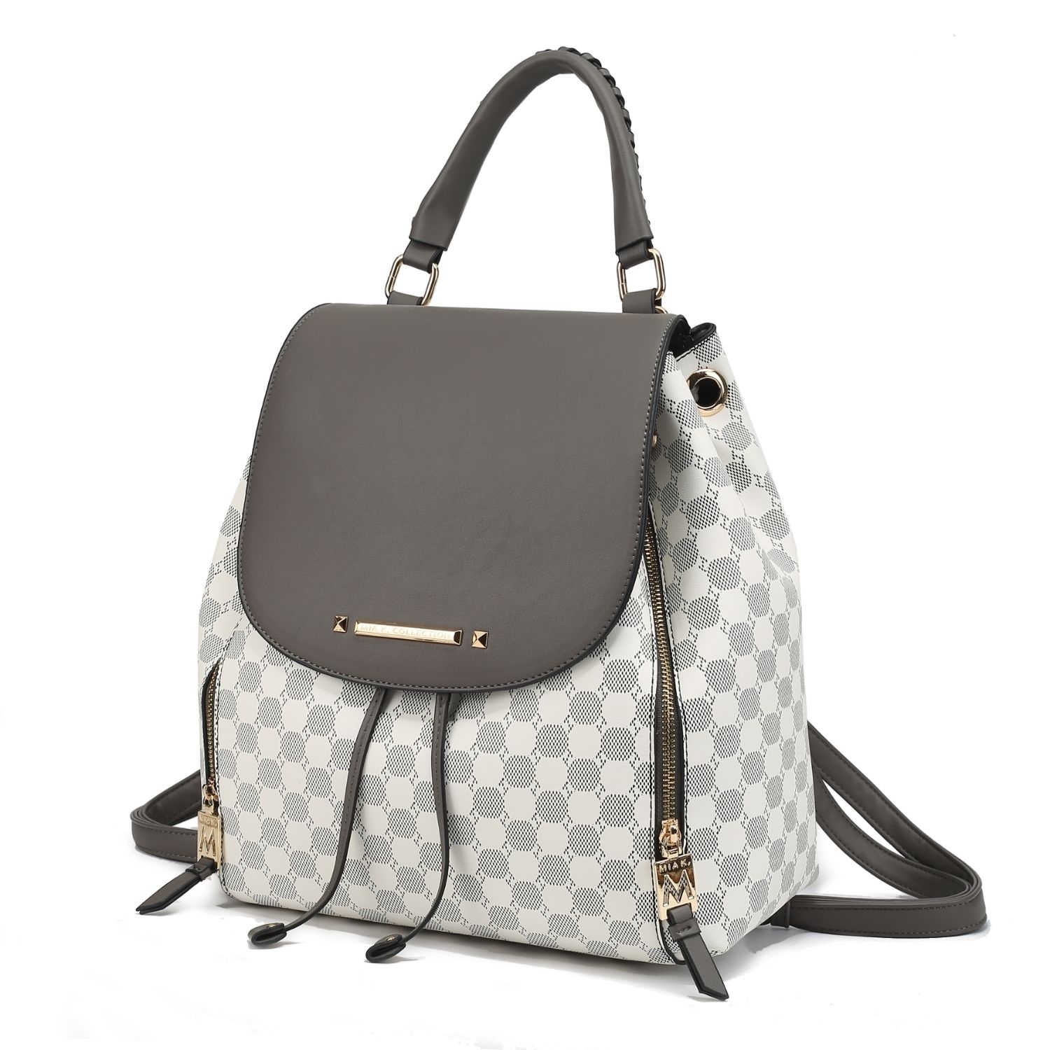 MKF Collection by Mia K. MKF-CP-X662CRC Kimberly Circular Print Backpack - Walmart.com