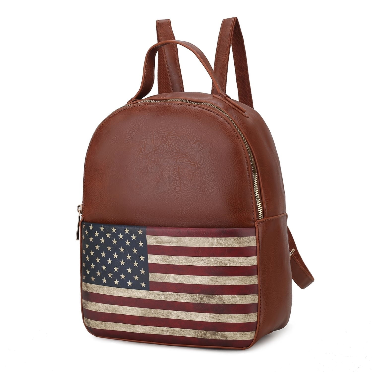 Briella Vegan Leather Women's FLAG Backpack - Walmart.com