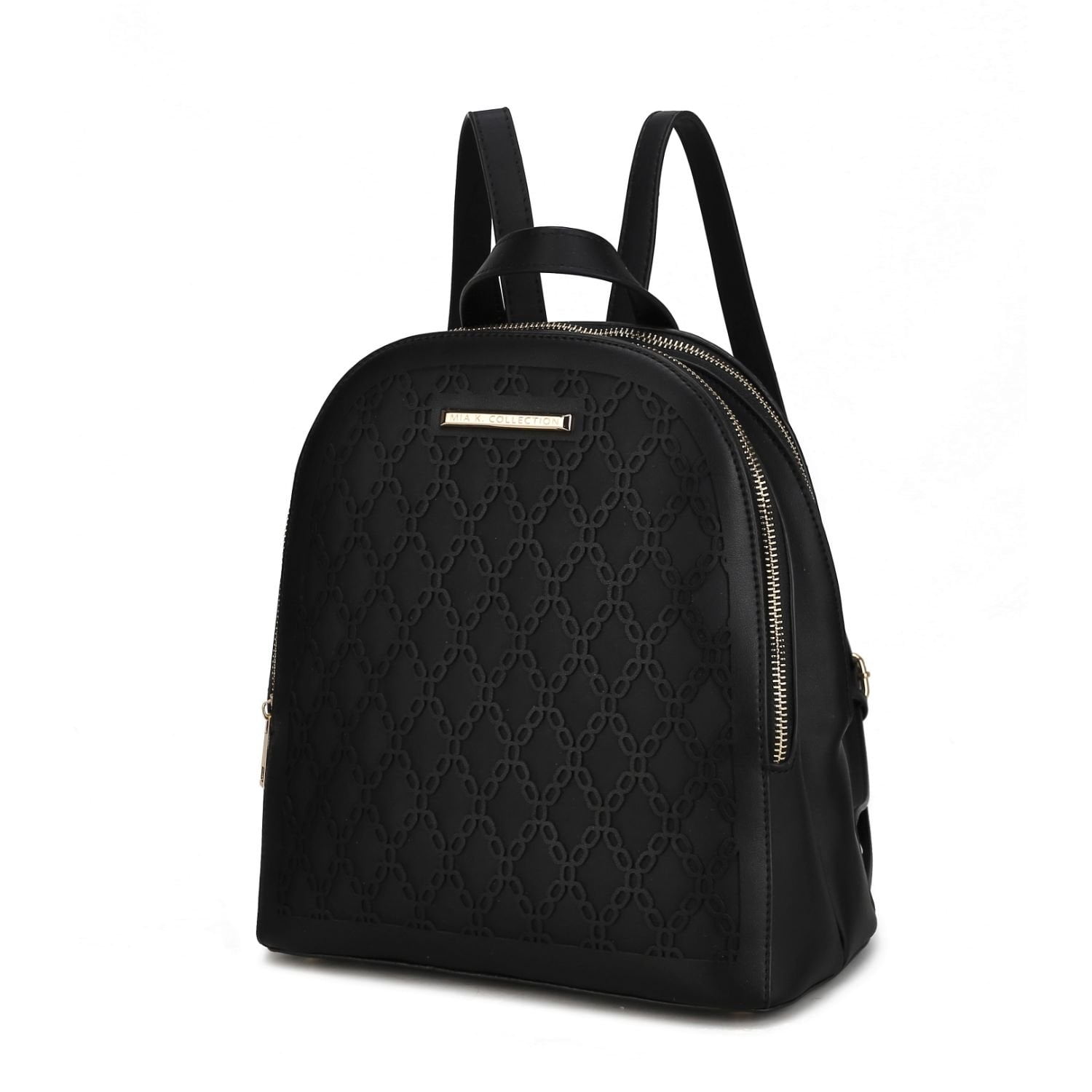 MKF Collection by Mia K. MKF-X742BK Sloane Backpack - Walmart.com