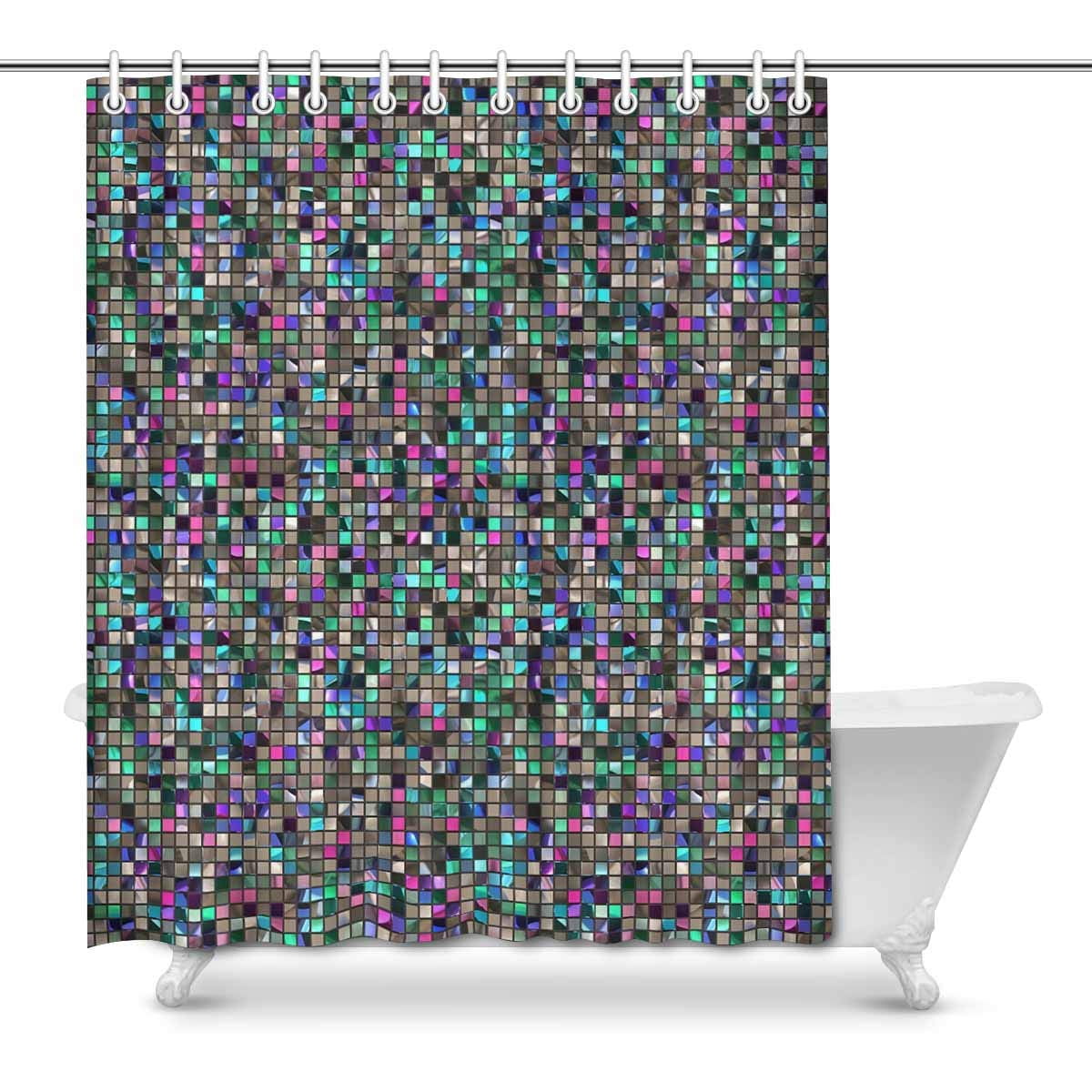 MKHERT Abstract Mosaic Ceramic Seamless Texture Home Decor Waterproof ...
