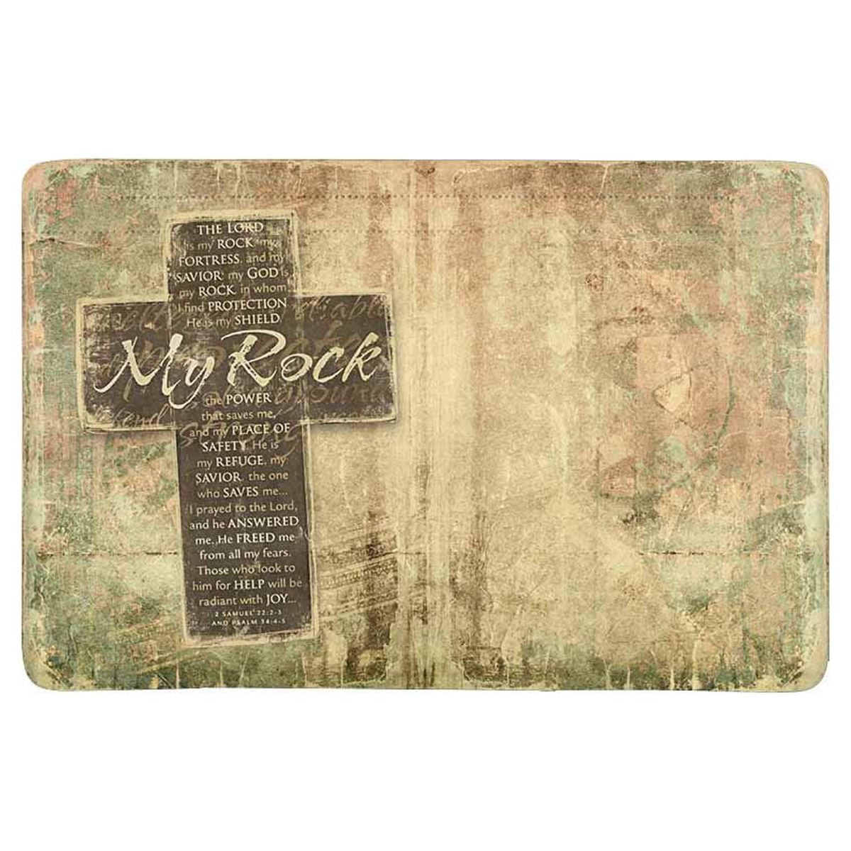 MKHERT Christian Religious Bible Verse The Lord is My Rock Religious ...