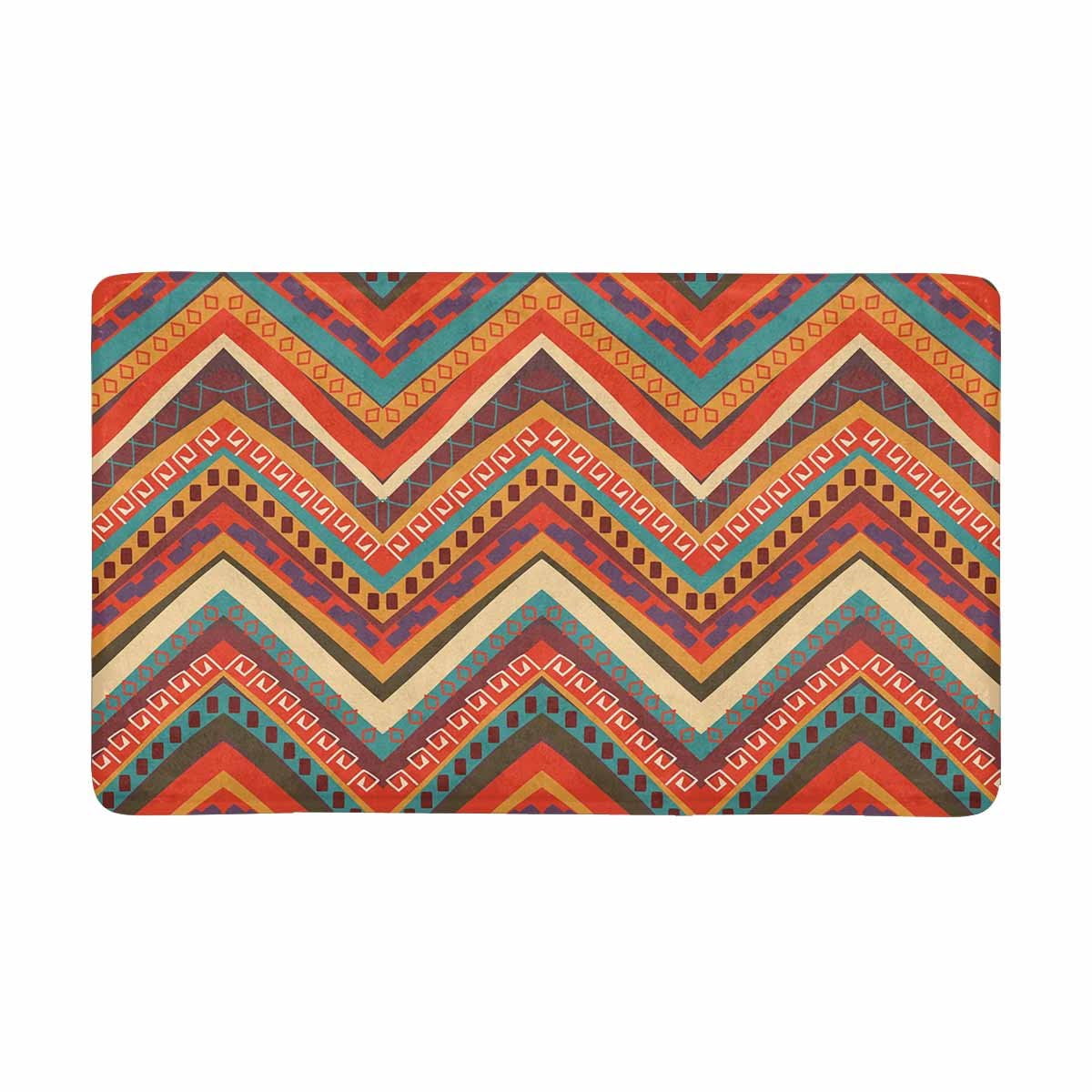 MKHERT Colorful Tribal Ethnic Aztec Doormat Rug Home Decor Floor Mat ...