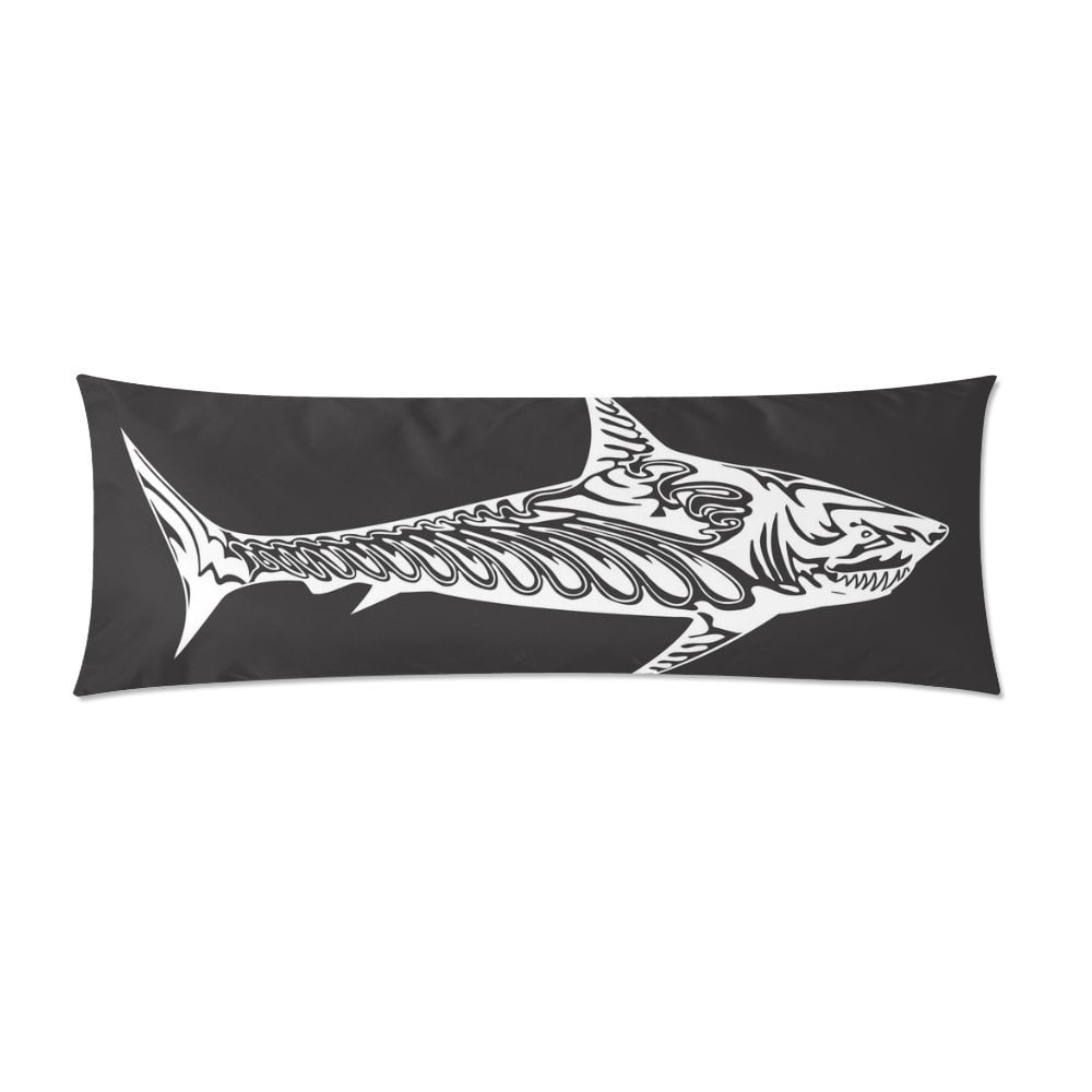 MKHERT Cool Predator Shark Body Pillow Pillowcase Pillow Protector ...