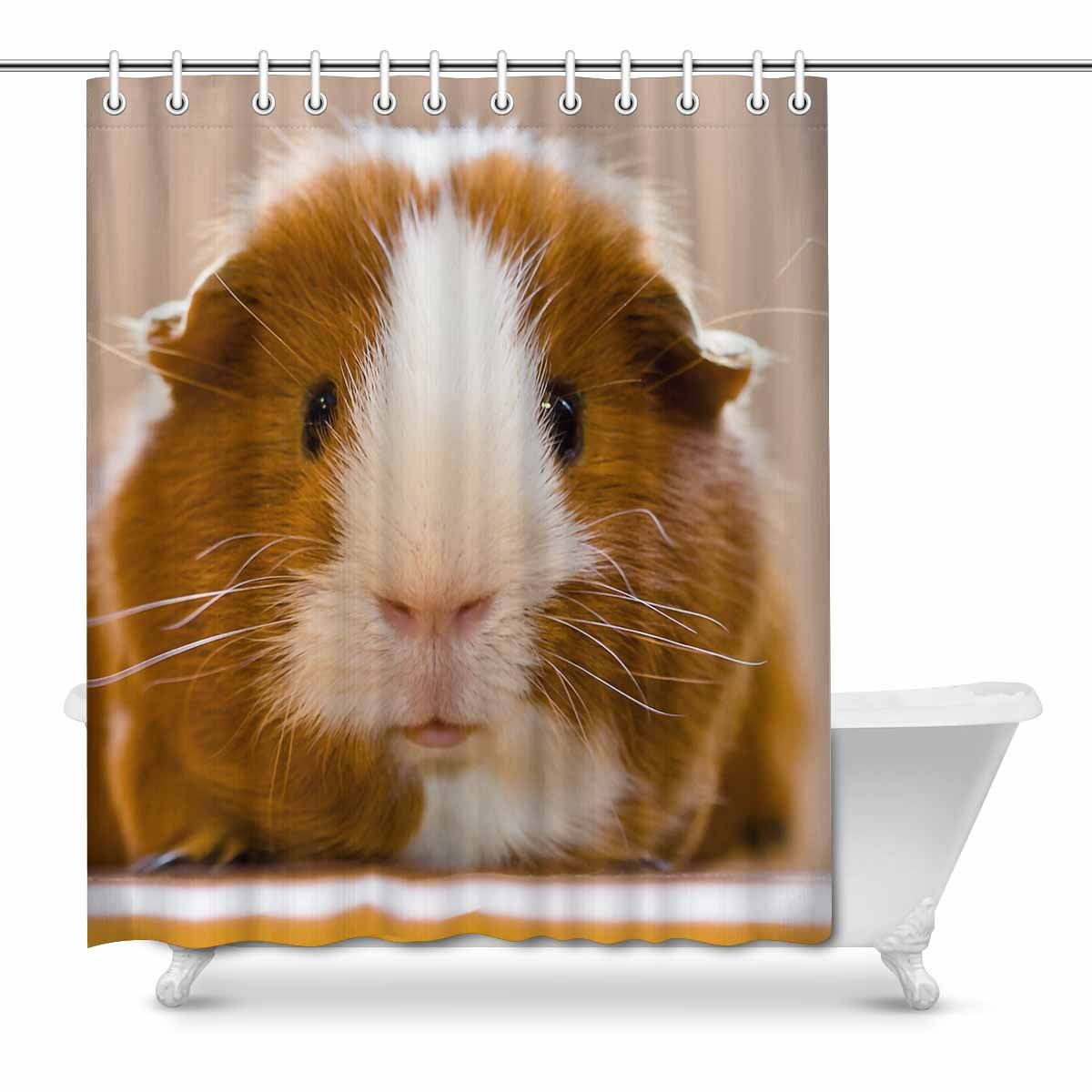 MKHERT Guinea Pig Dutch Rats Cute Animal Decor Waterproof Polyester ...