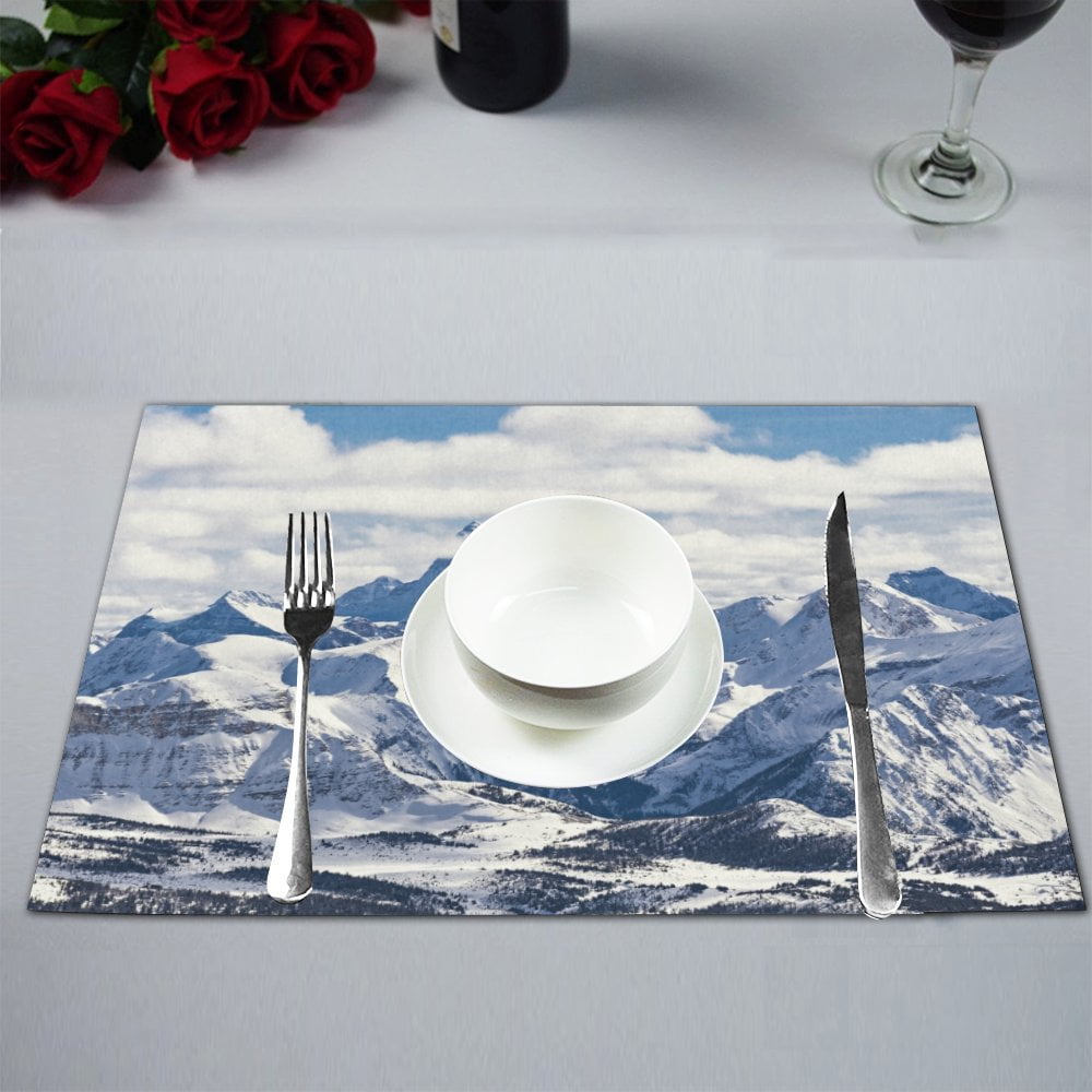 MKHERT Landscape Canadian Rockies Mountain Ski Resort Banff National ...