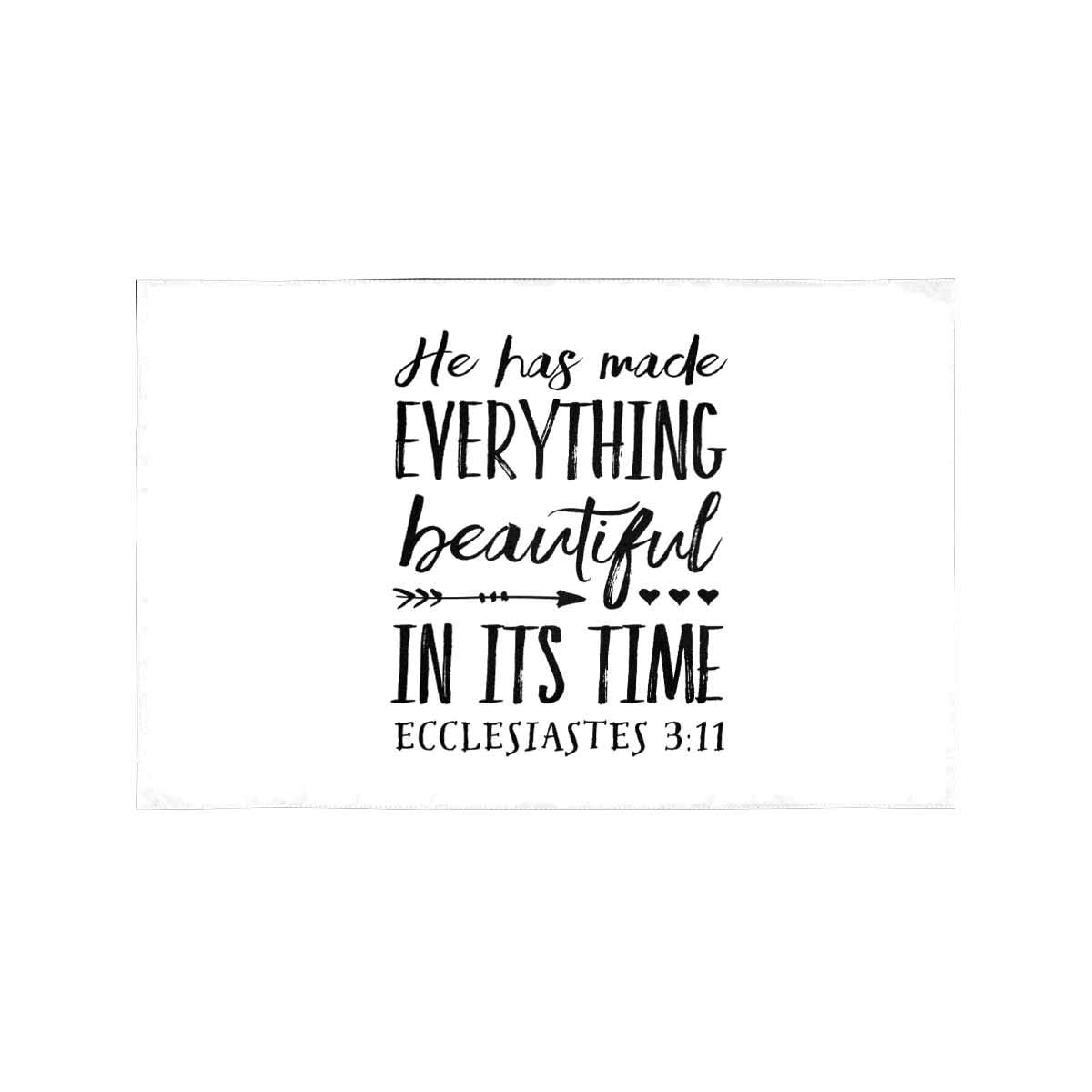 MKHERT Religious Christian Bible Verse He Has Made Everything Beautiful ...