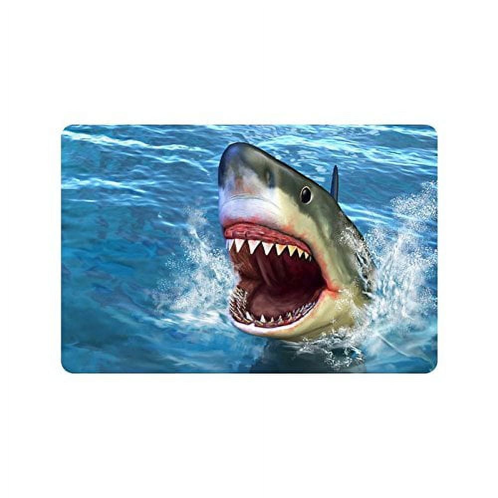 MKHERT Shark Jumping Out of Water Doormat Rug Home Decor Floor Mat Bath ...