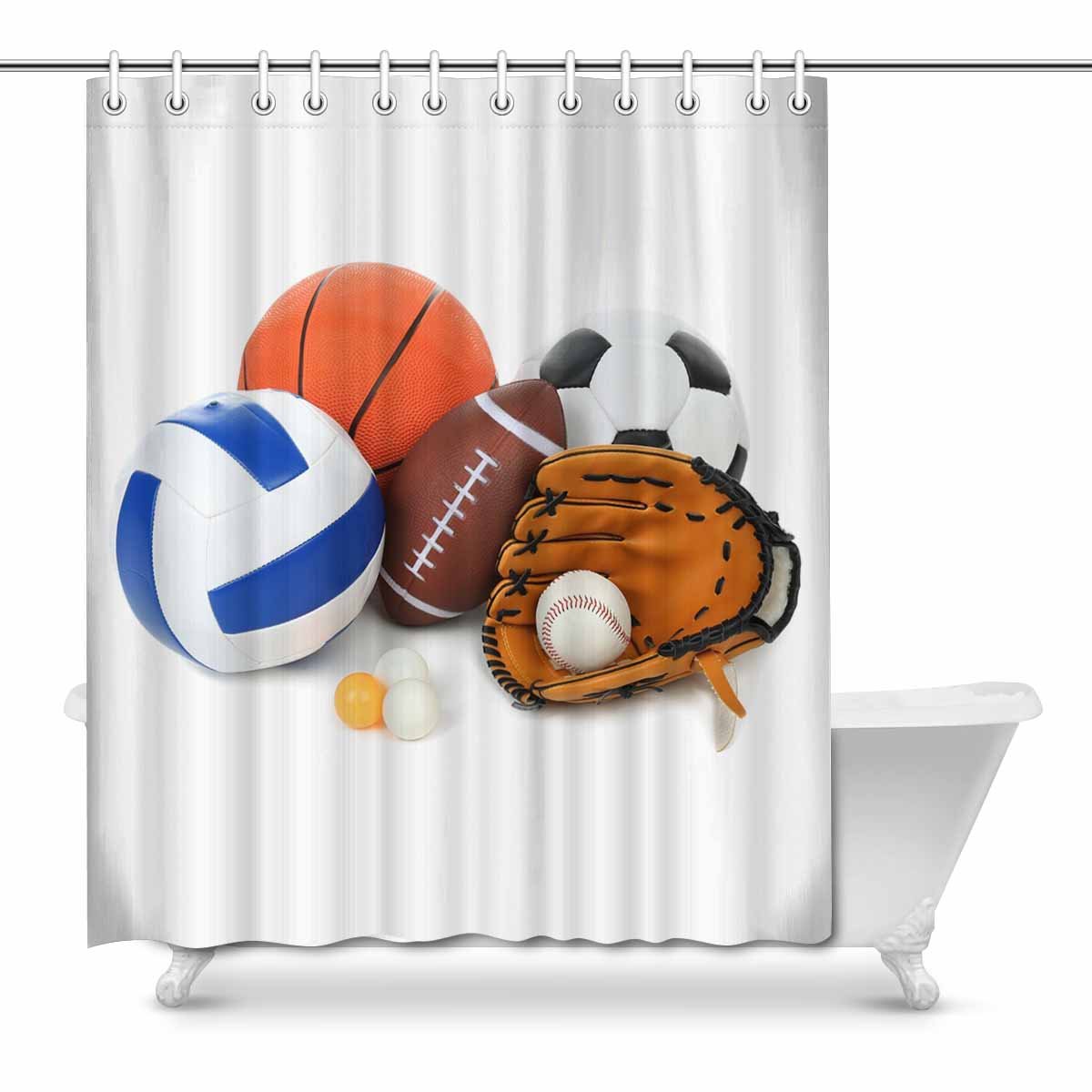 MKHERT Sports Balls Collection Football Soccer Basketball Ping Pong ...