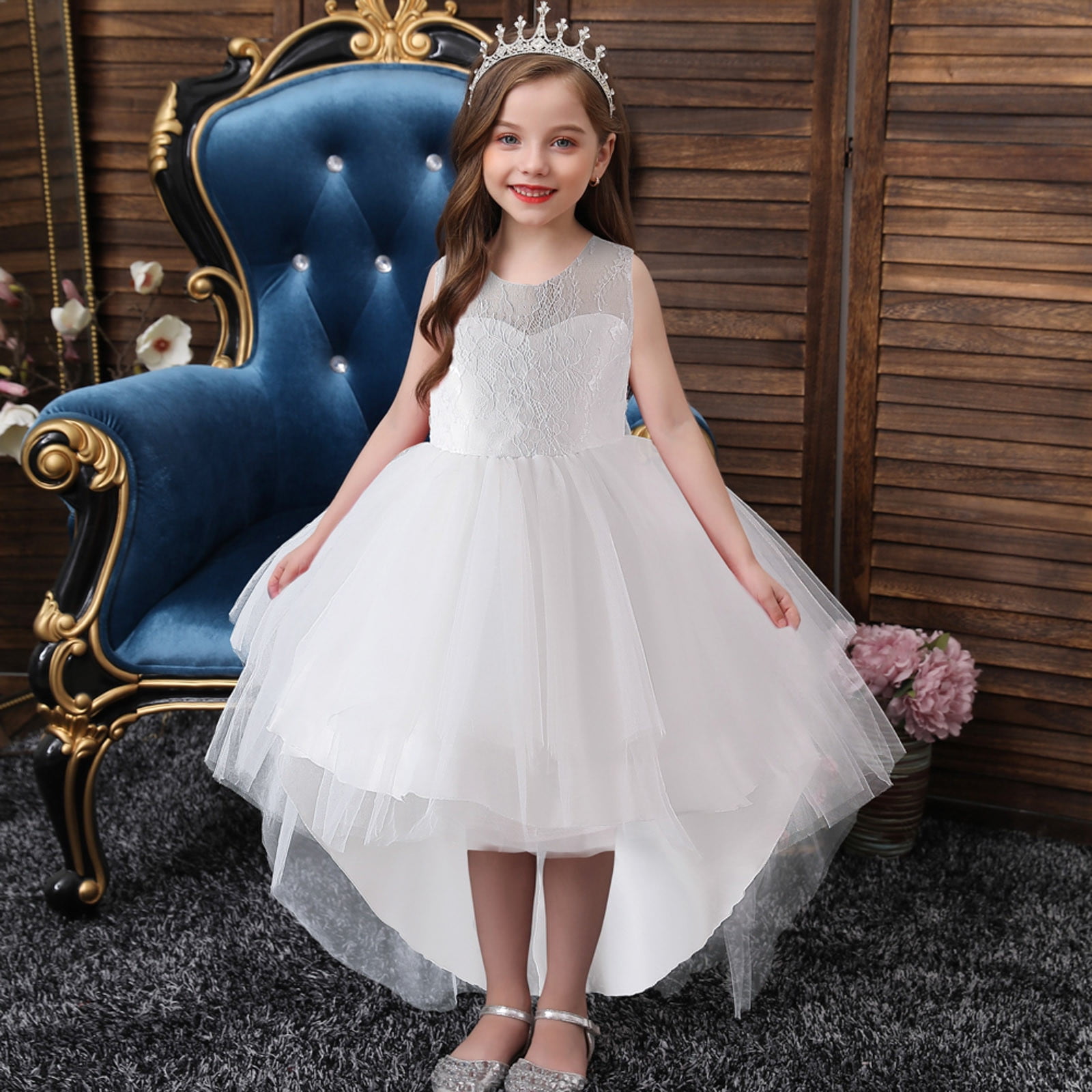 MKHSQHDG Girls Dresses 4T Girls Dress Up Clothes for Play Ages 6-8 ...