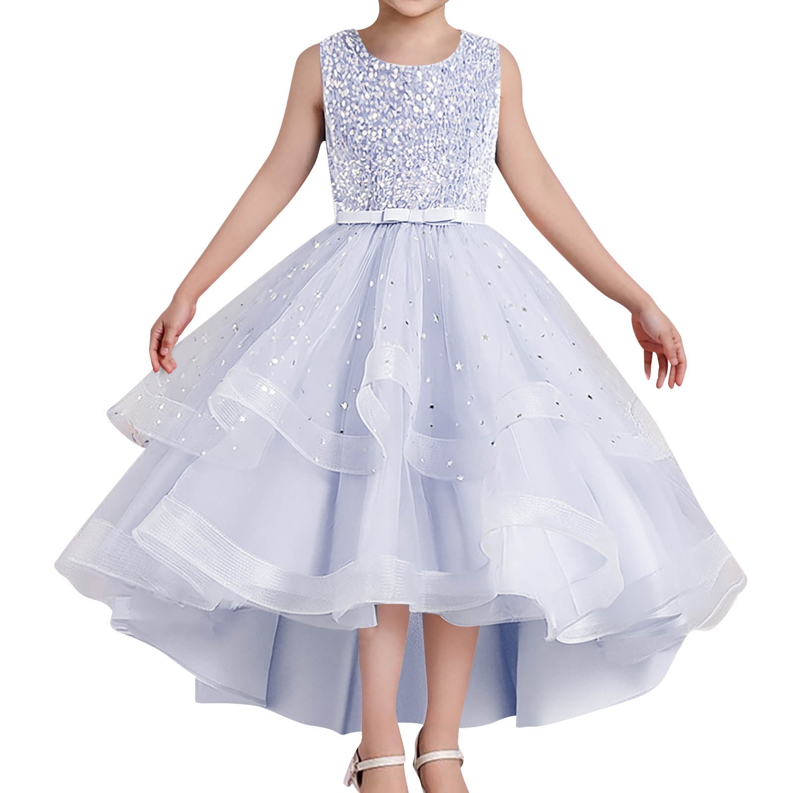 MKHSQHDG Girls Dresses Size 10 Girls Holiday Dress Size 5T Flower Girl ...