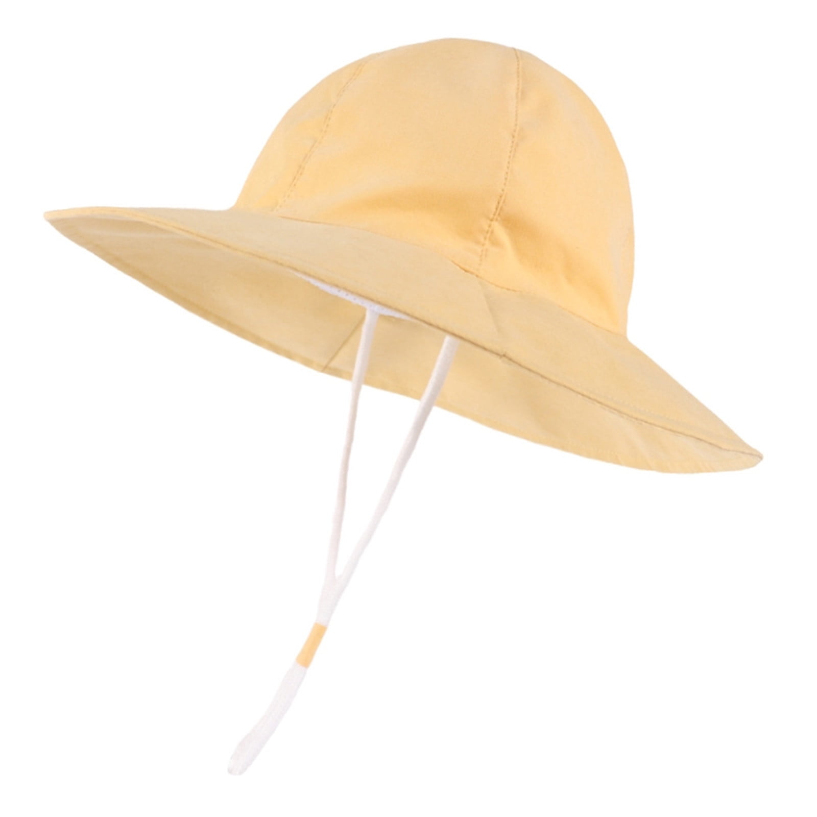 MKHSQHDG Kids Straw Hat with String Baby Girl Sun Hat with Upf 50 ...
