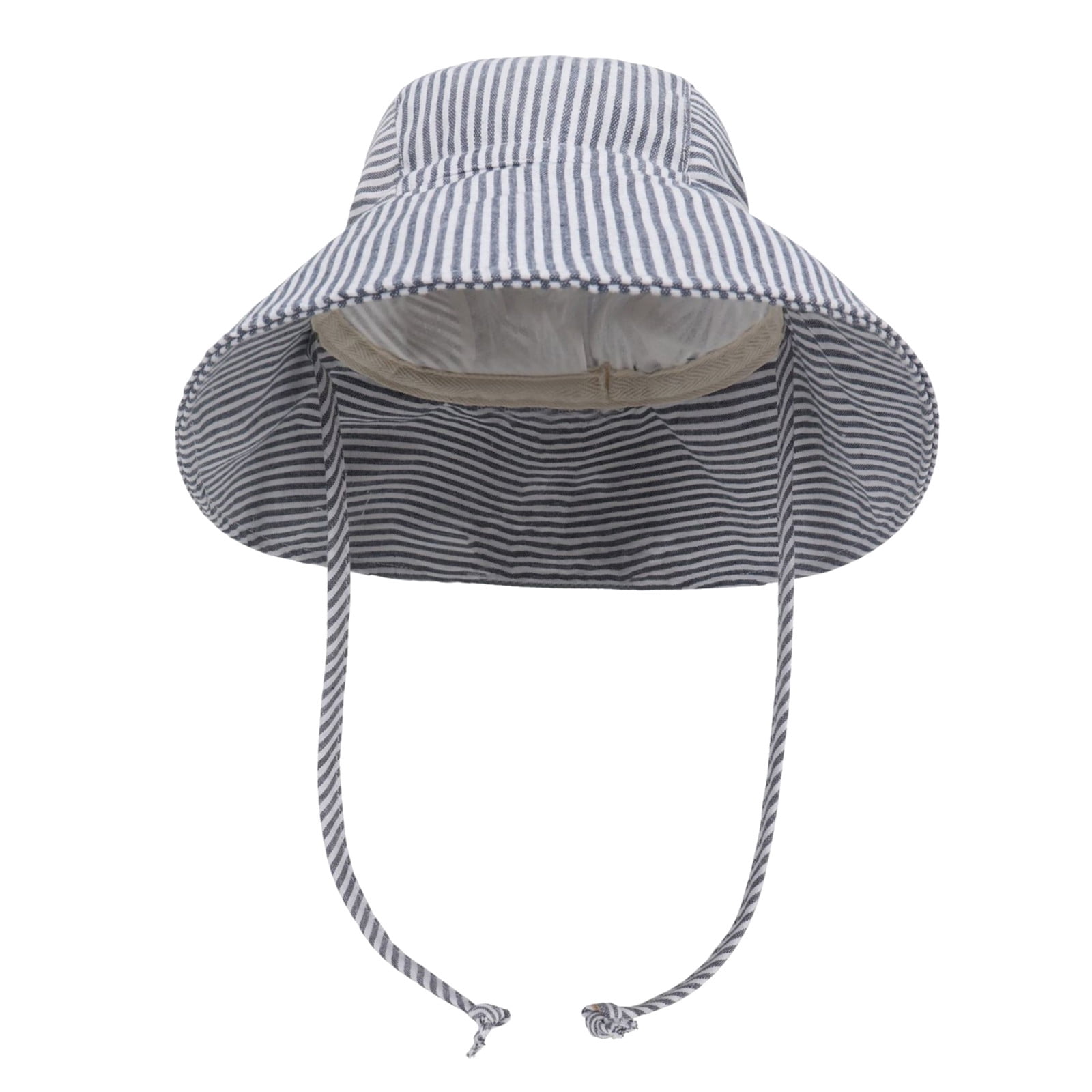 MKHSQHDG Kids Straw Hat with String Toddler Bucket Hat Solid Cap Boys ...