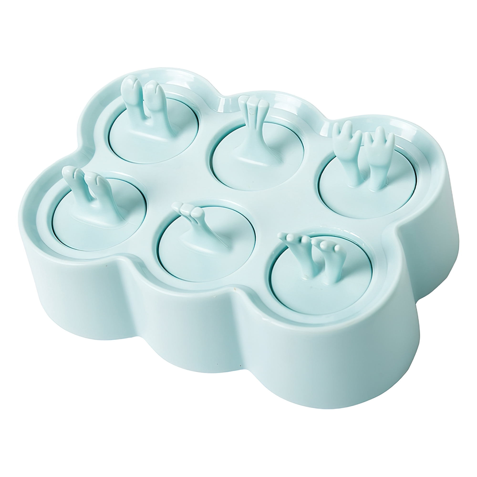 MKLZ 6pcs Silicone Popsicle Molds, DIY Animals Toddler Ice Pop Mold ...