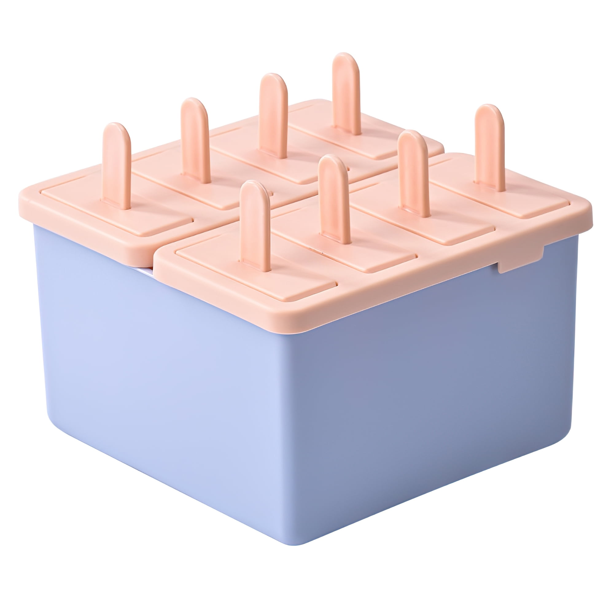 MKLZ 8pcs Popsicle Molds, Purple Ice Pop Mold BPA Free Popsicle Maker ...
