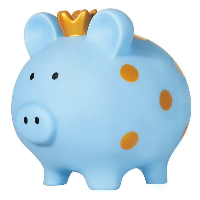 MKLZ Large Piggy Bank for Kids, Unbreakable Plastic Coin Bank with ...