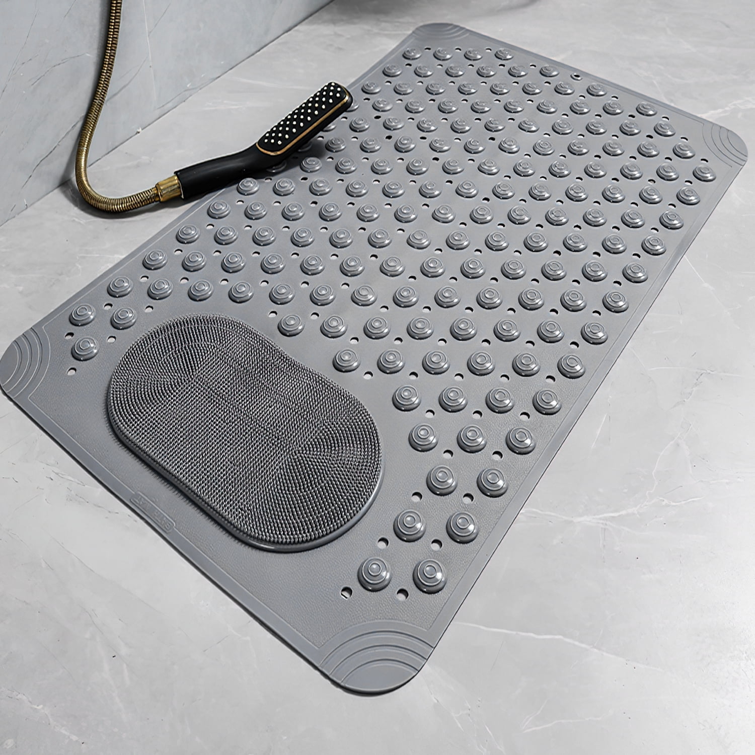 MKLZ Anti-Slip, Textured Resistance, Bathtub Shower Mat, Waterproof ...
