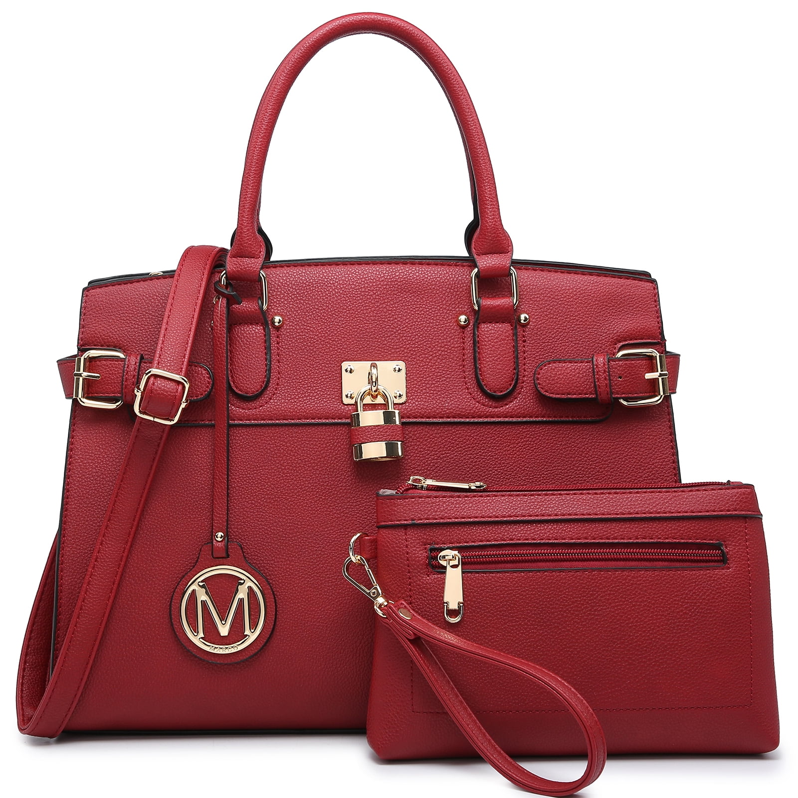 MKP Large Female Satchel Handbags, Top Handle Tote Bags with Matching ...