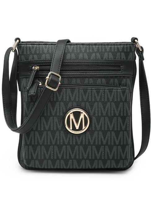 Le Donne Leather Contrast Crossbody LD-7023 - Walmart.com