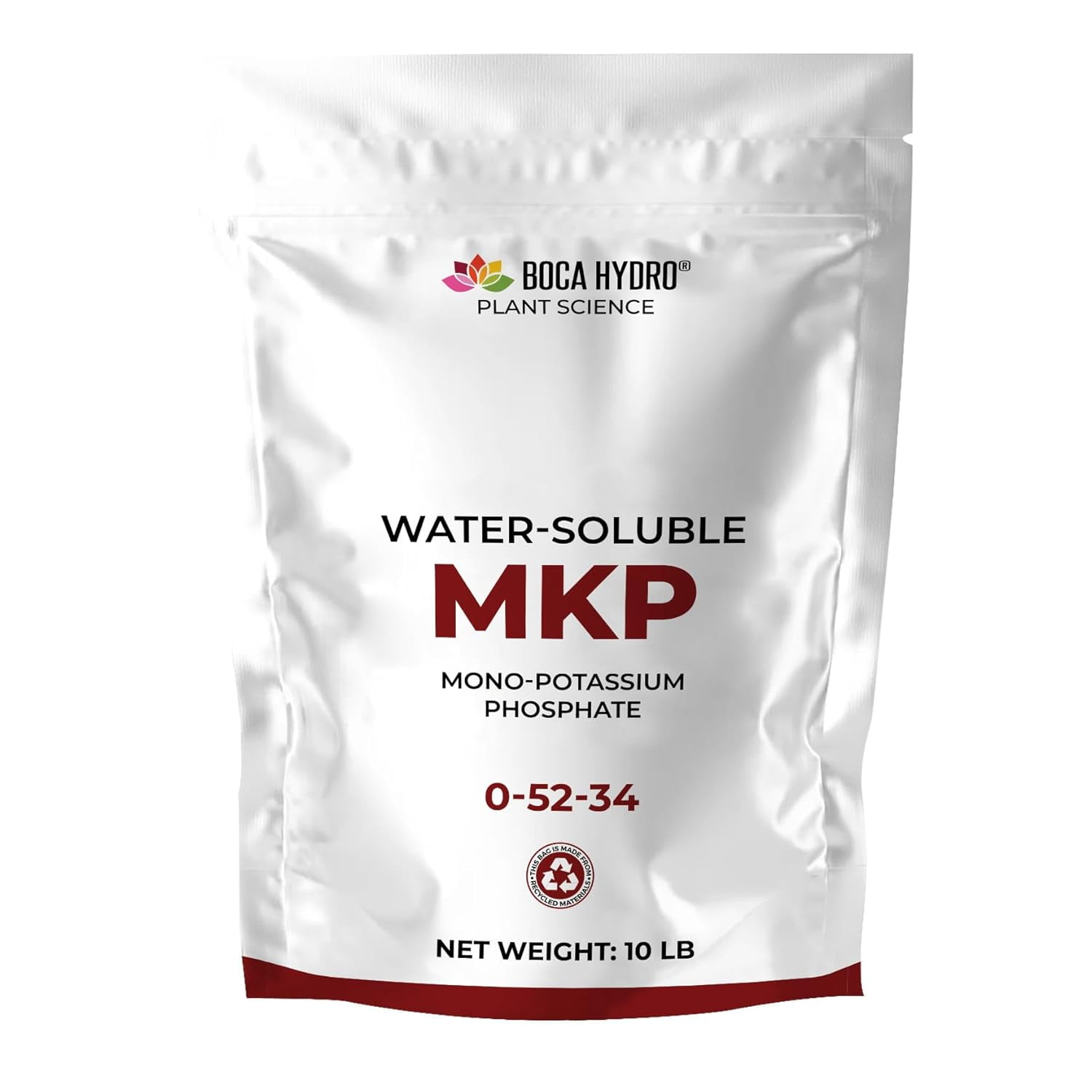 MKP Mono-Potassium Phosphate 0-52-34 Water Soluble Food Flowering ...