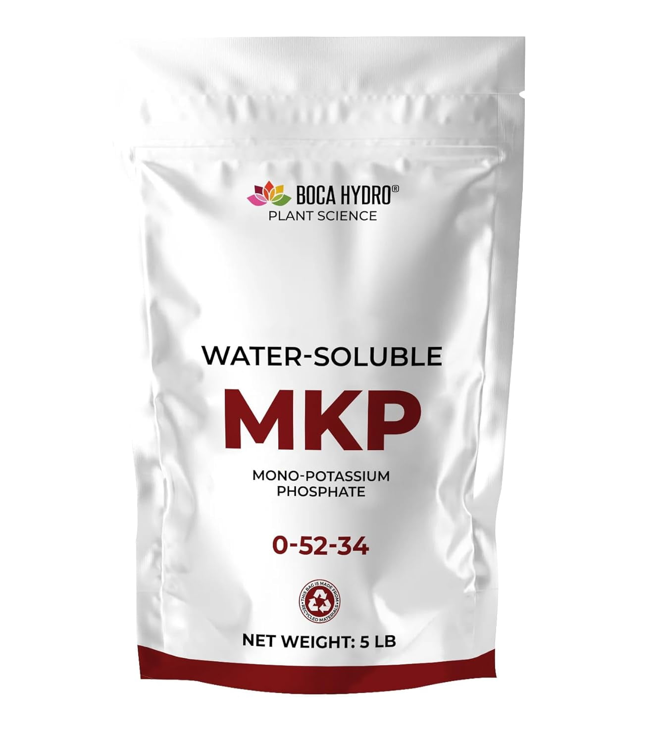 MKP Mono-Potassium Phosphate 0-52-34 Water Soluble Plant Food Flowering ...
