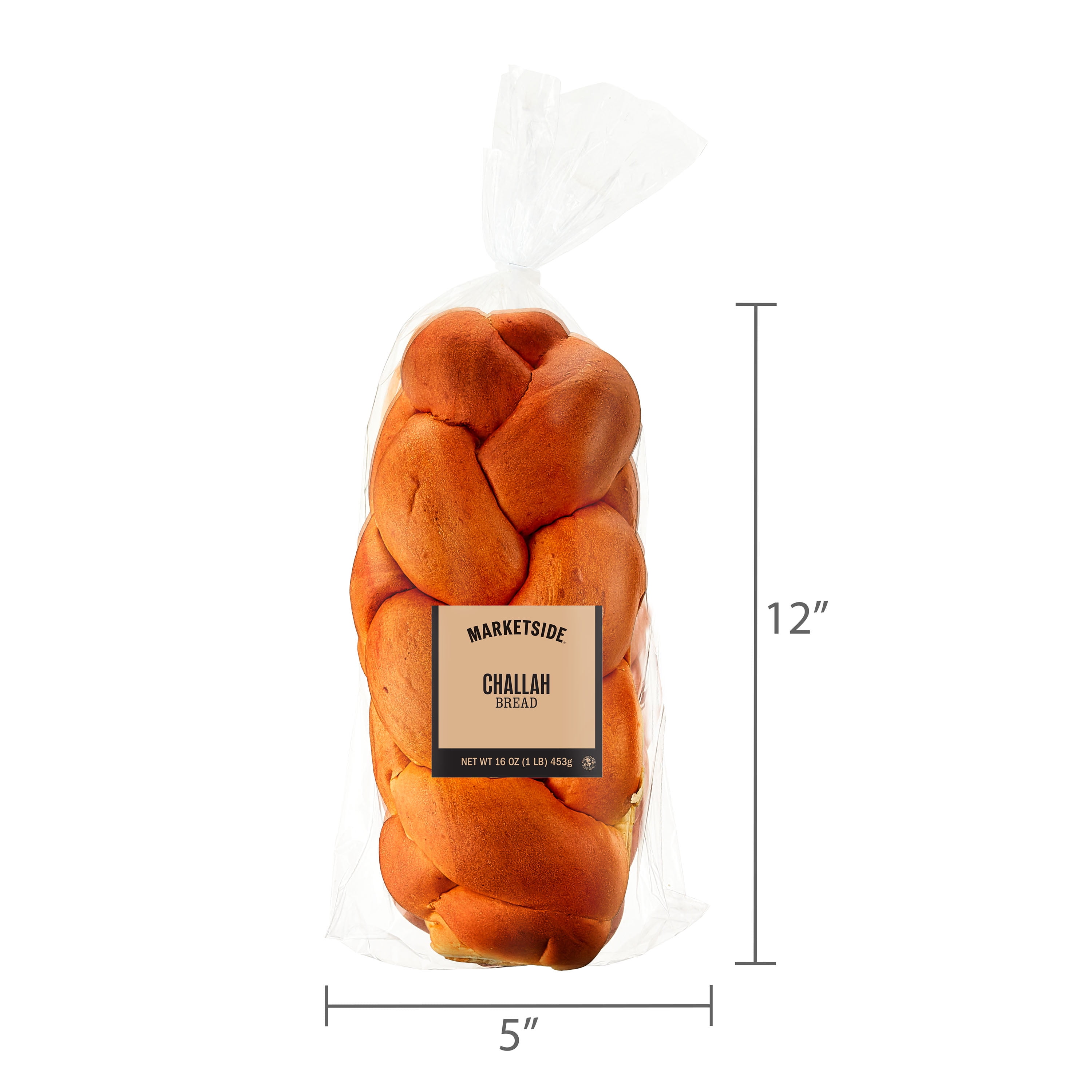 Marketside Challah Bread, 16 oz - Walmart.com