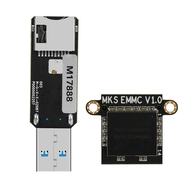 MKS EMMC Adapter V2 USB3.0 Card Reader for EMMC Module and Memory Card ...