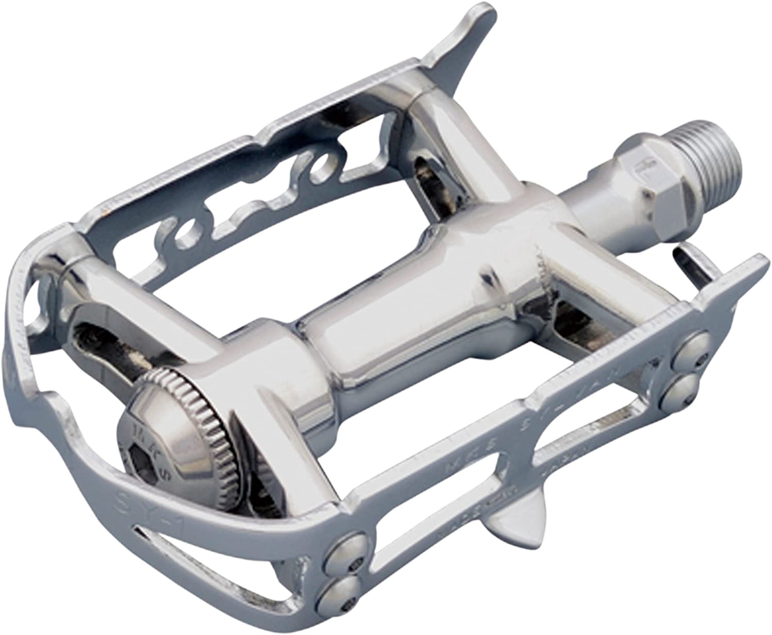 Silver Pedals Mks Mikashima Fd 7 Pedals Made In Japan Folding Pedals ...