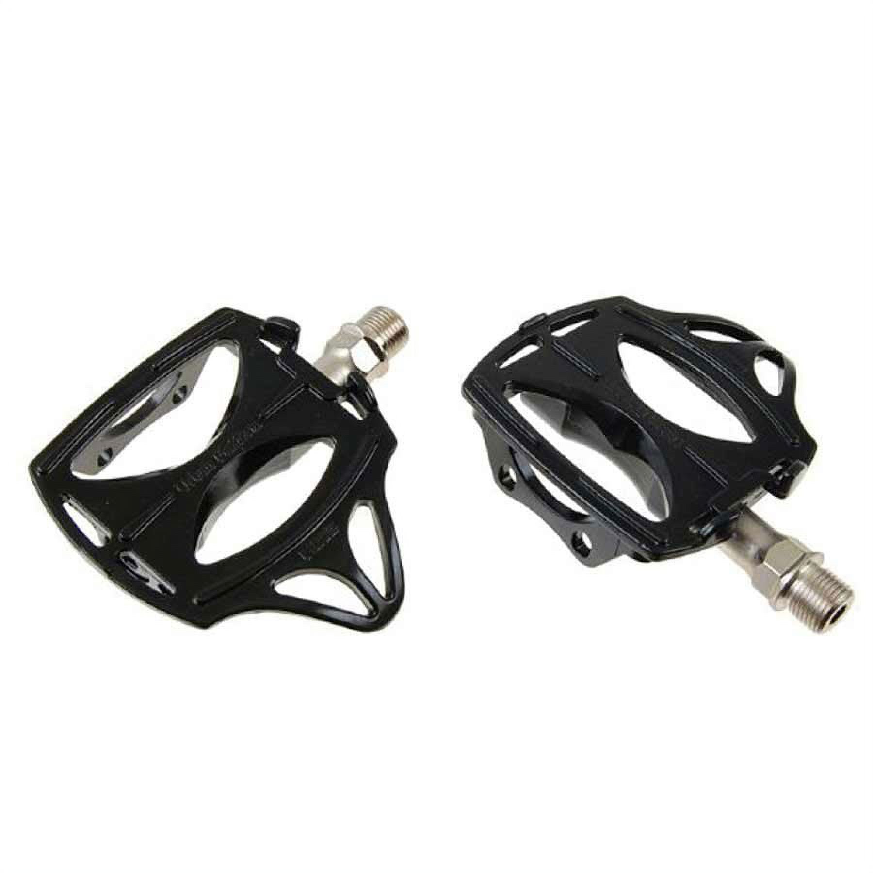 MKS Pedal Urban Step Platform Pedals 9/16" Black 310G - Walmart.com