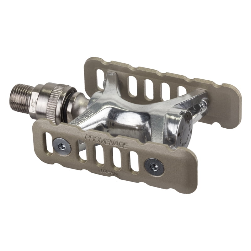 MKS Promenade Ezy Pedals 9/16" Ezy Axle Snap System Alloy Body Titanium ...