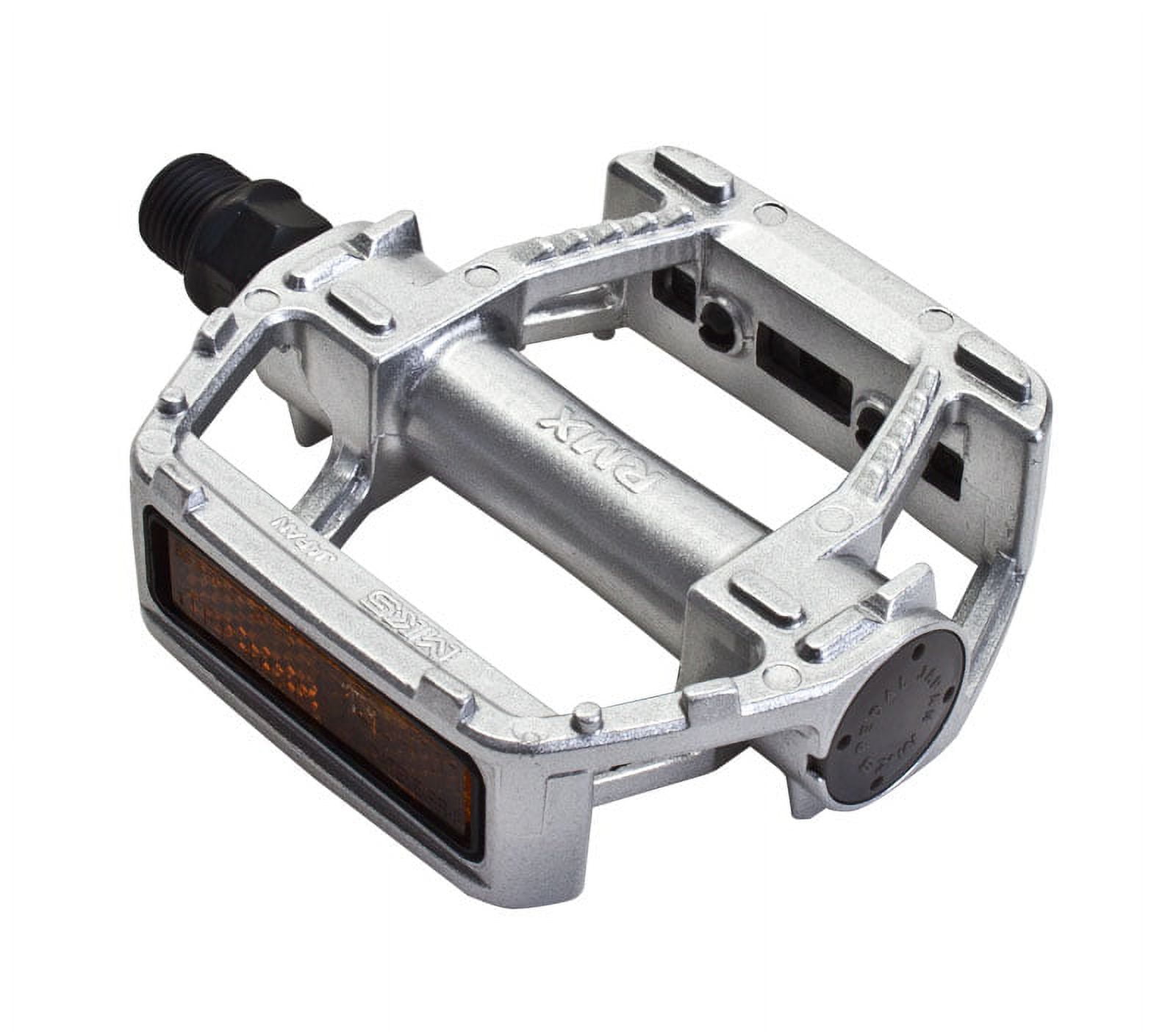MKS RMX Platform Pedal 9/16" Chromoly Spindle One Piece Light Alloy Body Silver - Walmart.com
