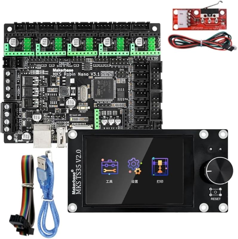 MKS Robin Nano V3.1 32bit 168MHz Controller Motherboard TS35 Touch ...