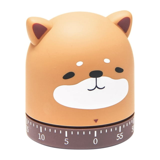 MKSJFdge Animal Shaped Mechanical Wind Up 60 Minutes Timer 360 Rotating ...