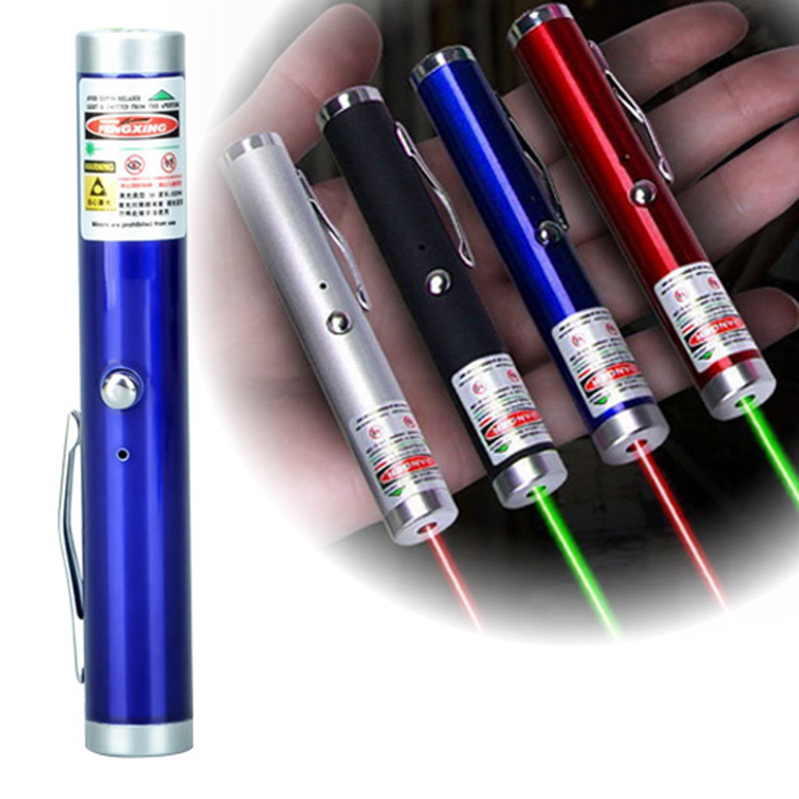 MKSJFdge Green Laser Pointer High Power, Rechargeable Strong Green ...