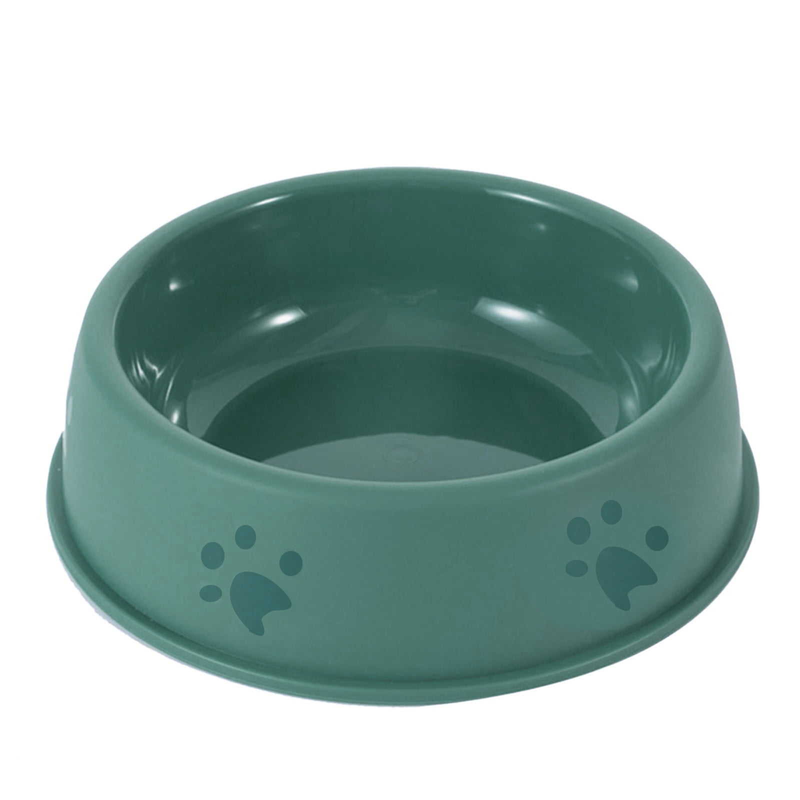 MKSJFdge Pet Food and Water Bowl Dish for Dogs and Cats Wide No Tip ...