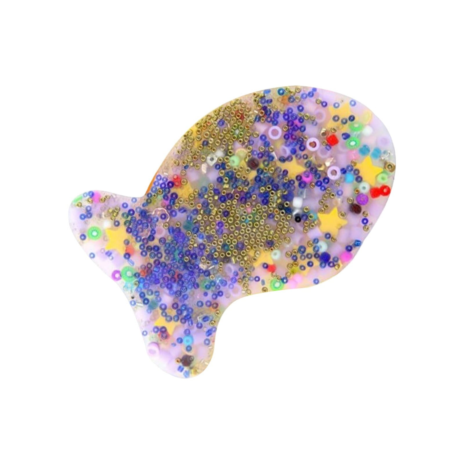 MKSJFdge Skin Picking Picky Pad Fish Shaped Stress Toy Kitchen Little ...