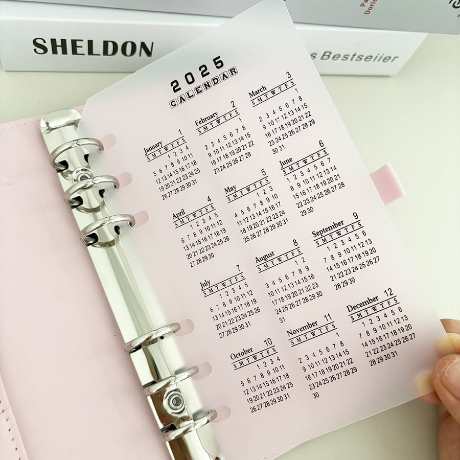 ML 45 Sheets Business A5 A6 Loose Leaf Notebook Refill Spiral Binder ...