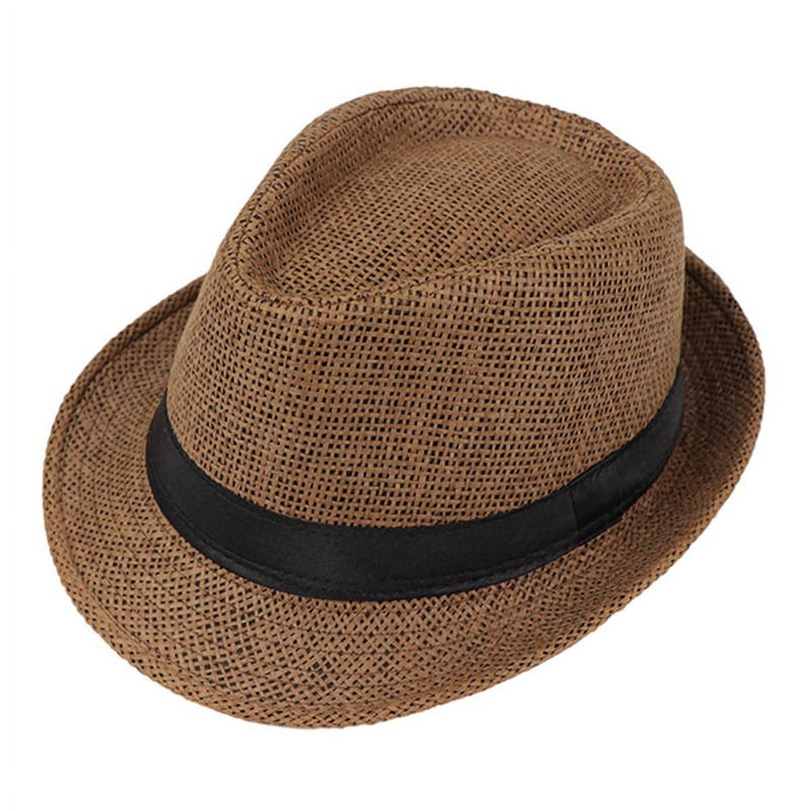 ML 54cm Straw Sun Hat Summer Retro Ribbon Breathable Bulrush Beach ...