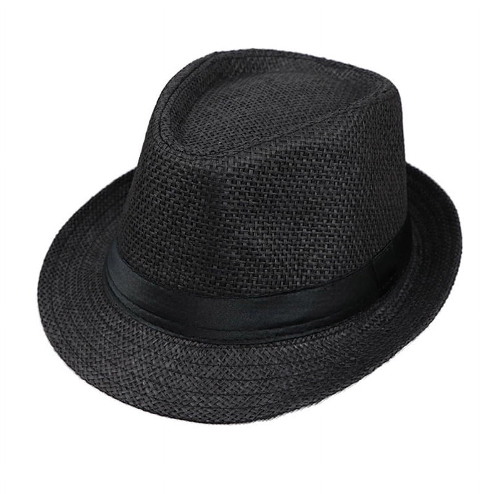 ML 54cm Straw Sun Hat Summer Retro Ribbon Breathable Bulrush Beach ...