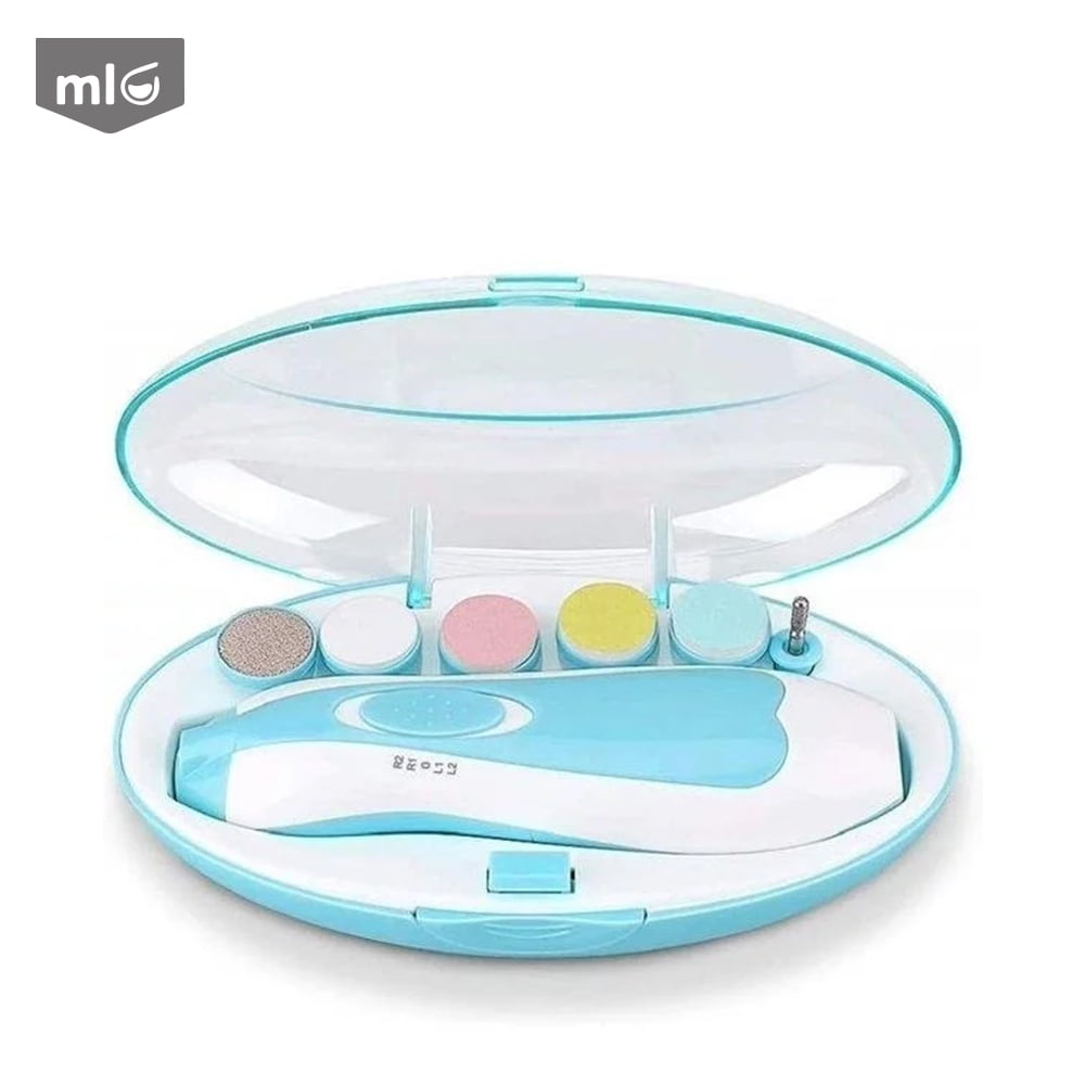 ML Baby Nail Trimmer Electric - Low Noise Safe Nail Clipper Kit ...