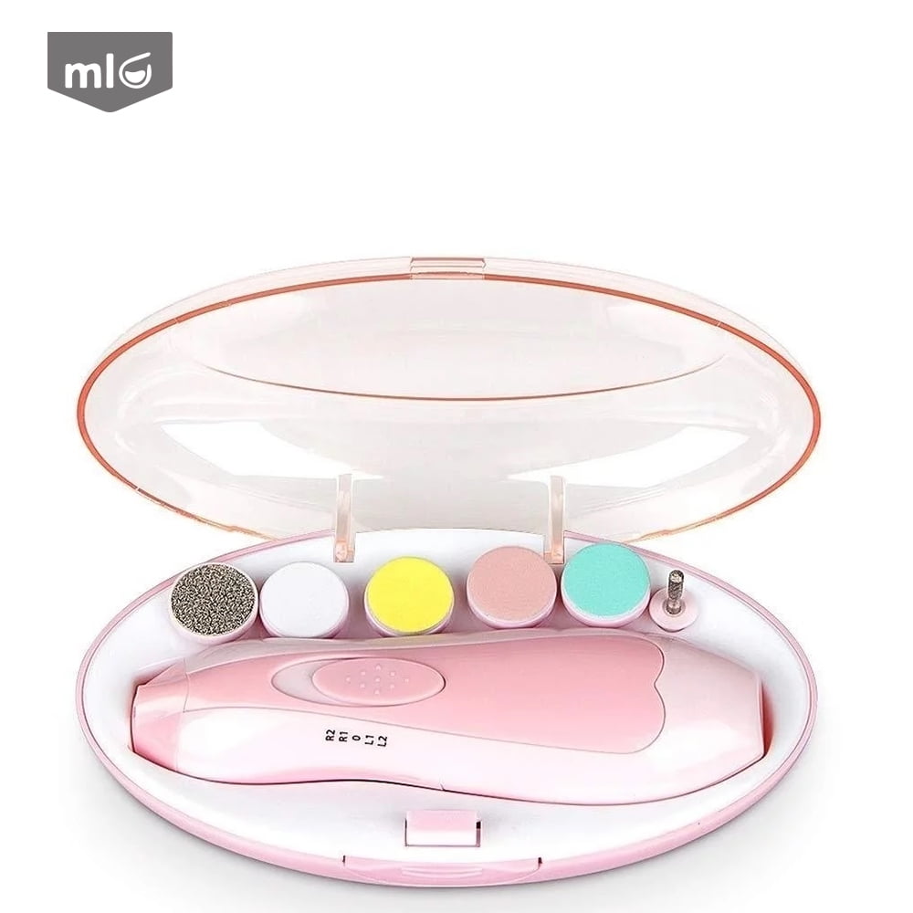 ML Baby Nail Trimmer Electric - Low Noise Safe Nail Clipper Kit ...