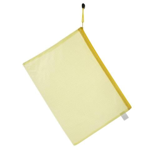 ML File Bag Plastic Zipper Bag File Document Protective Folder School ...