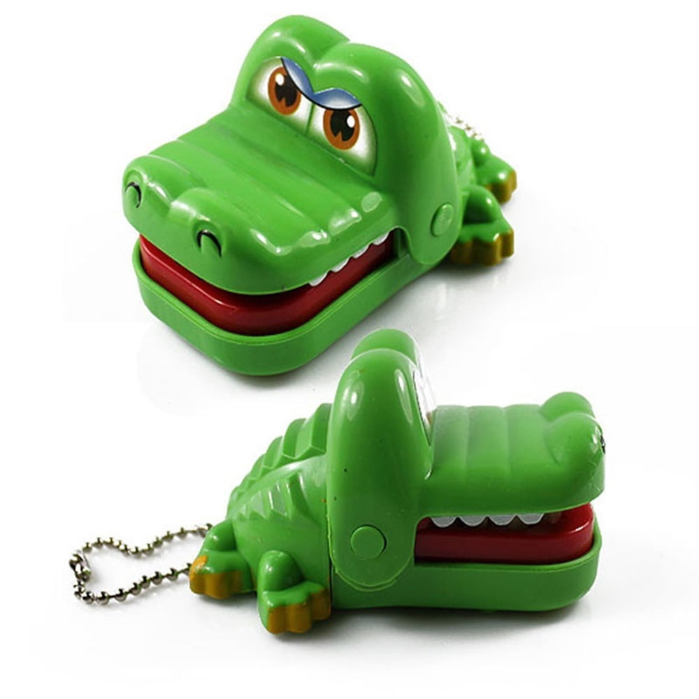 ML Hot New Creative Small Crocodile Mouth Dentist Bite Finger Game ...