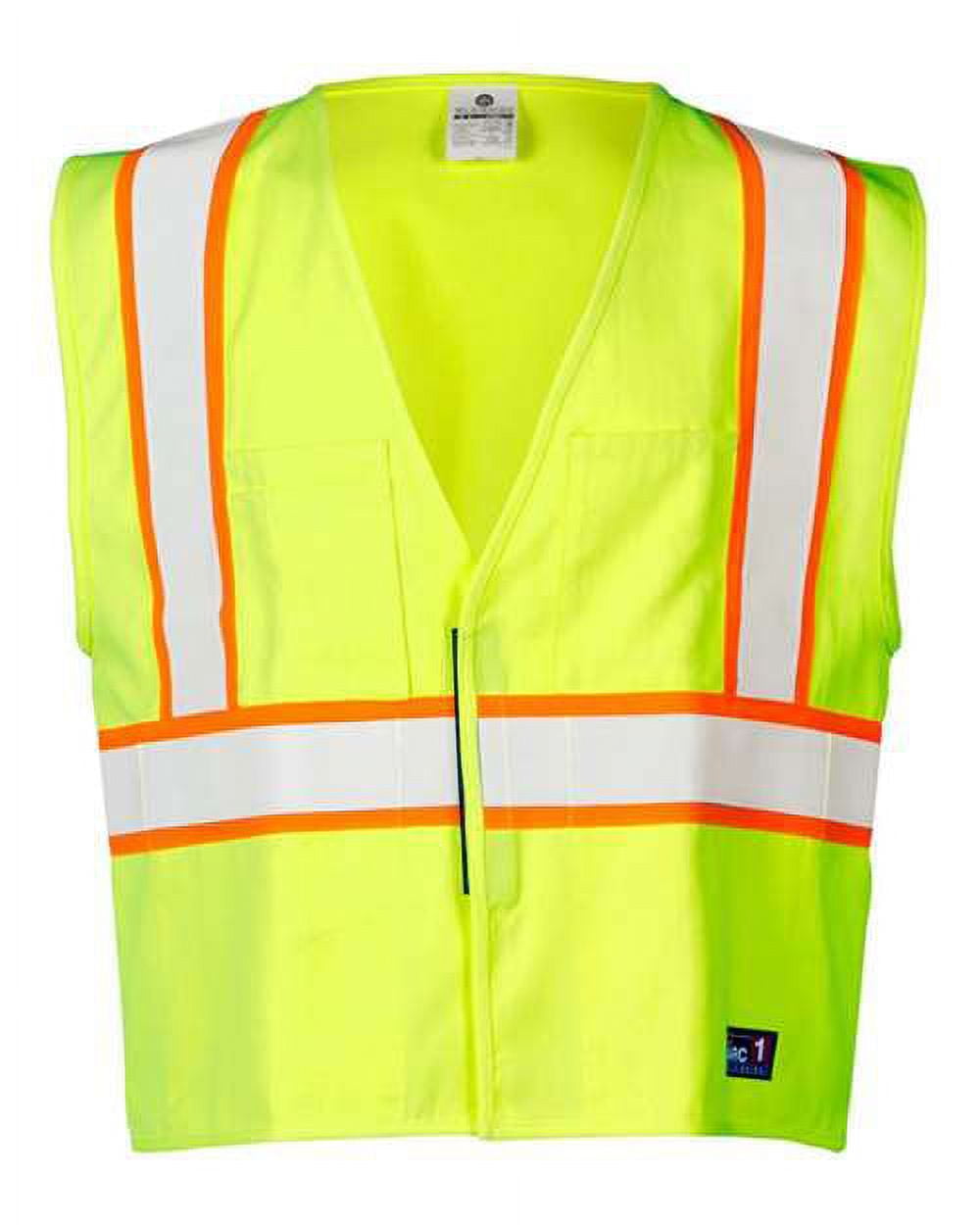 Kishigo Flame Resist Hi Vis Vest,Class 2,L,Lime F306/L - Walmart.com